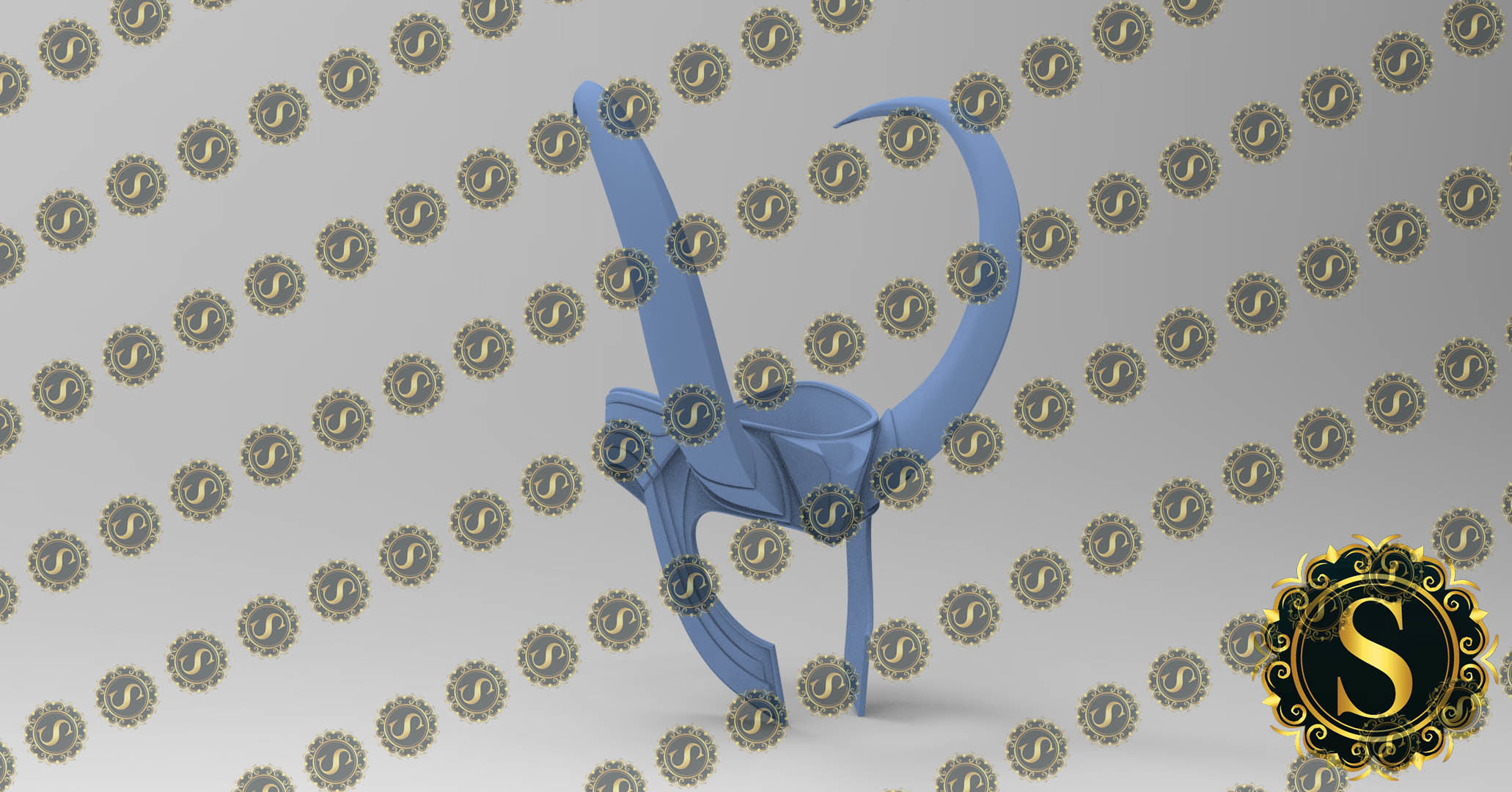 Loki New Helmet Crown Thor Ragnarok Version for 3d printing 3D model ...