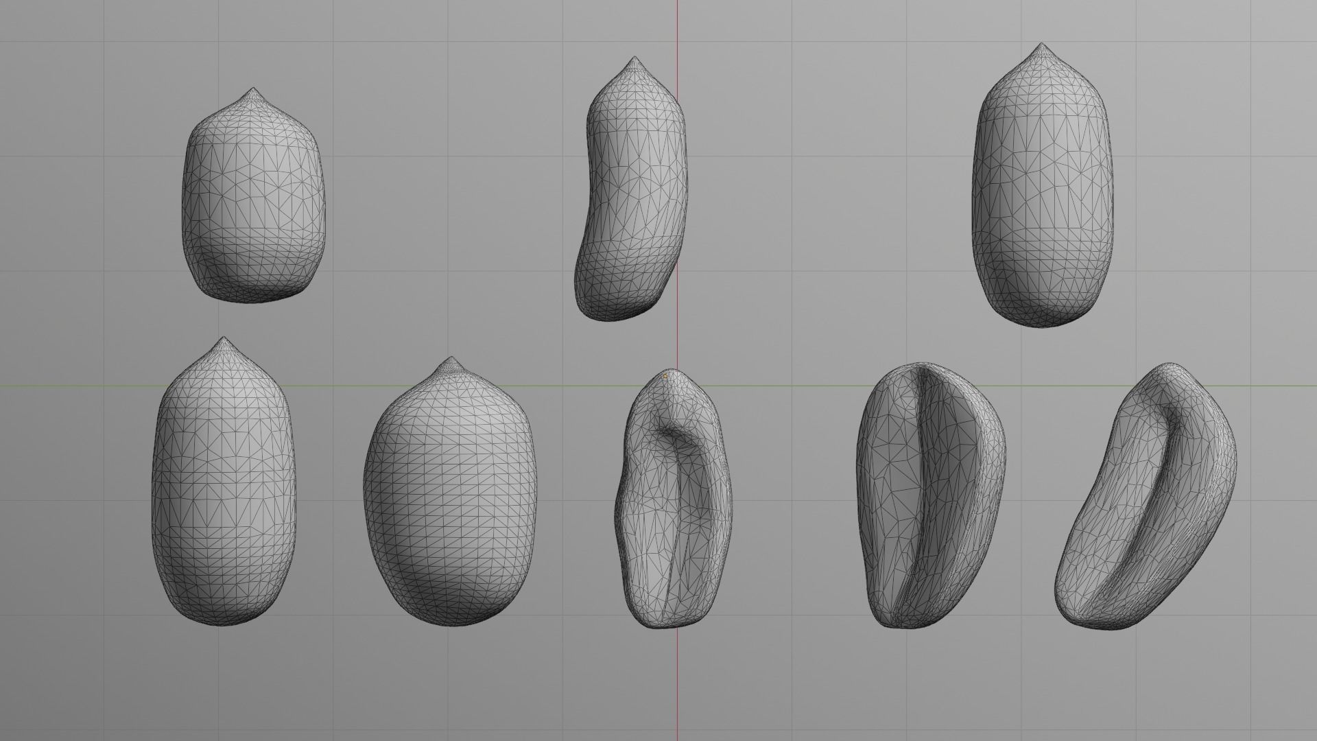 3D model Peanut 3D model VR / AR / low-poly | CGTrader