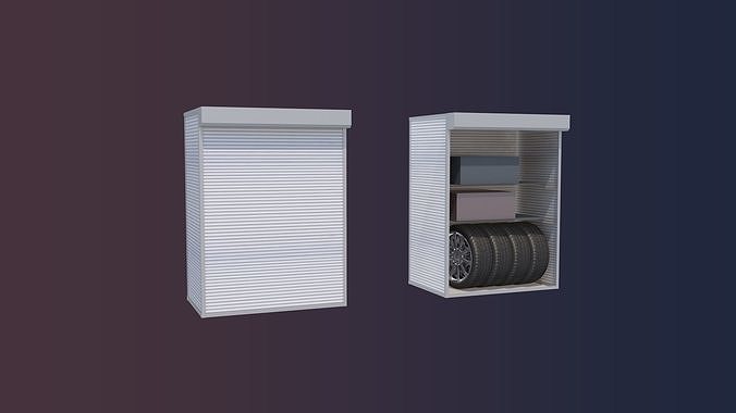 3D model Roller boxes VR / AR / low-poly | CGTrader