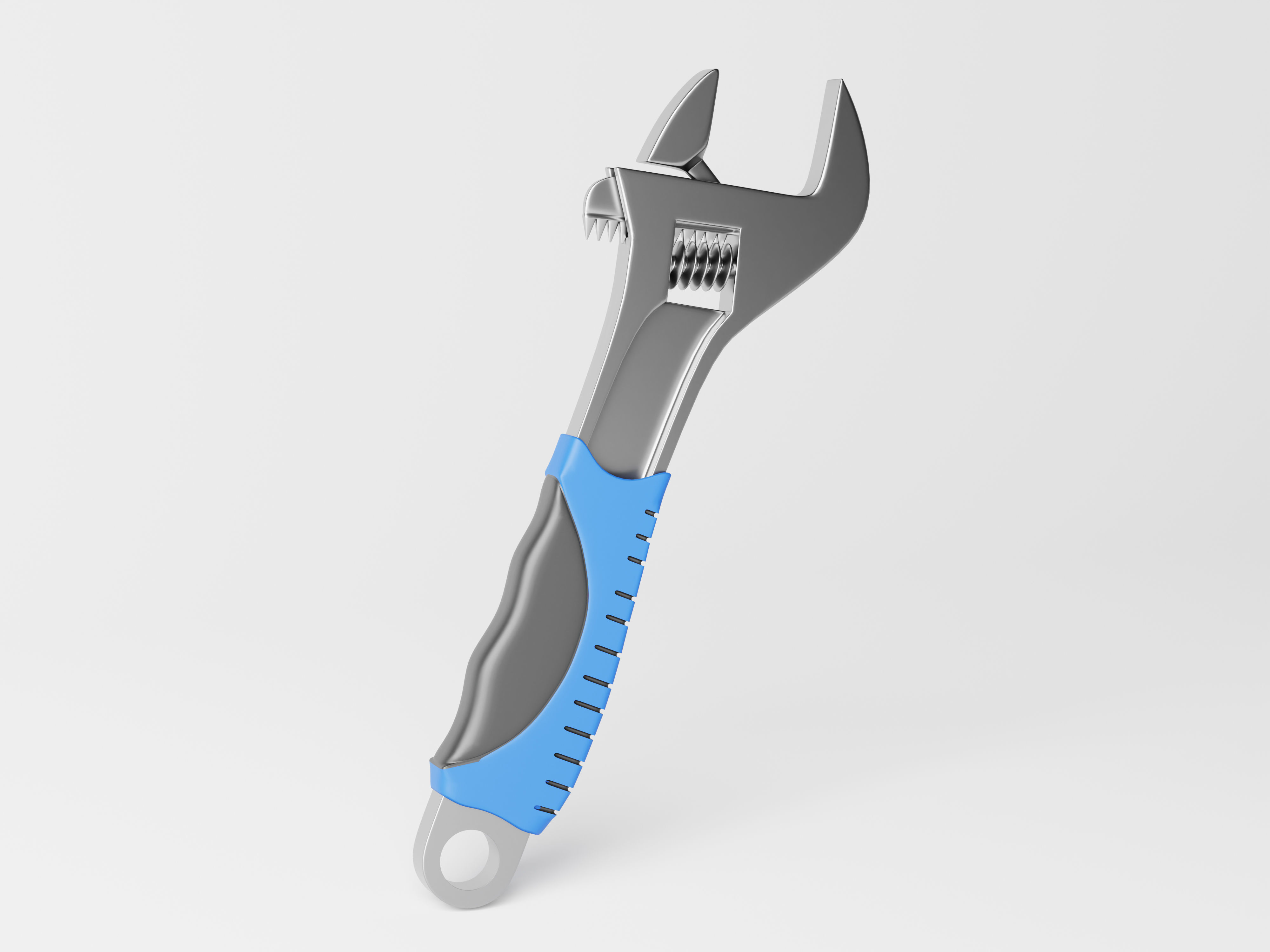 3D model Adjustable Wrench tool VR / AR / low-poly | CGTrader