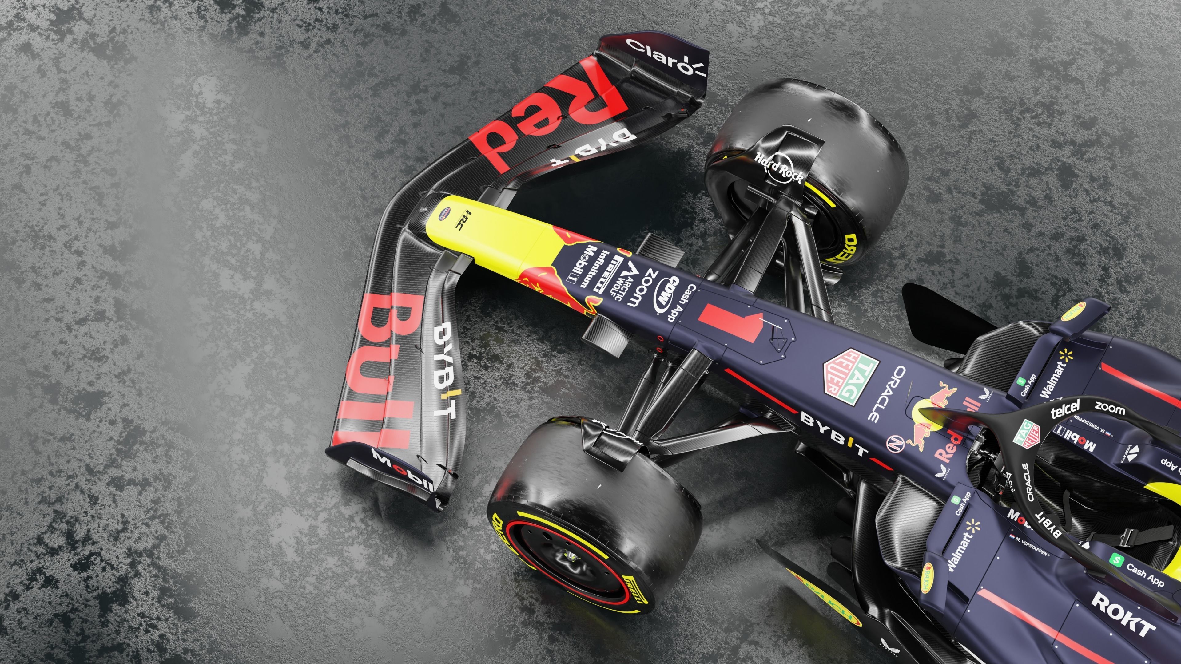3D model F1 2023 RedBull RB19 VR / AR / low-poly | CGTrader