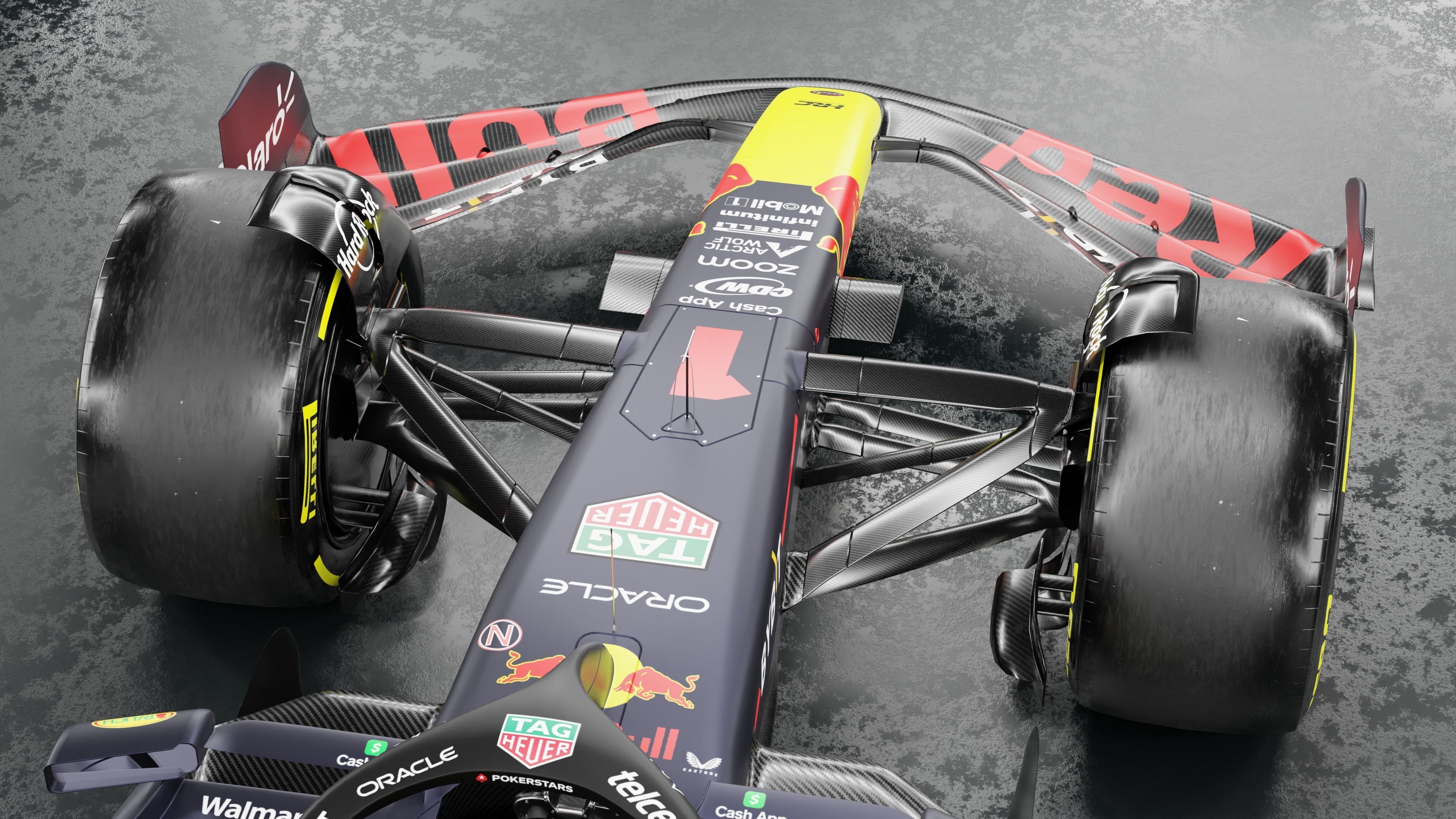 3D model F1 2023 RedBull RB19 VR / AR / low-poly | CGTrader