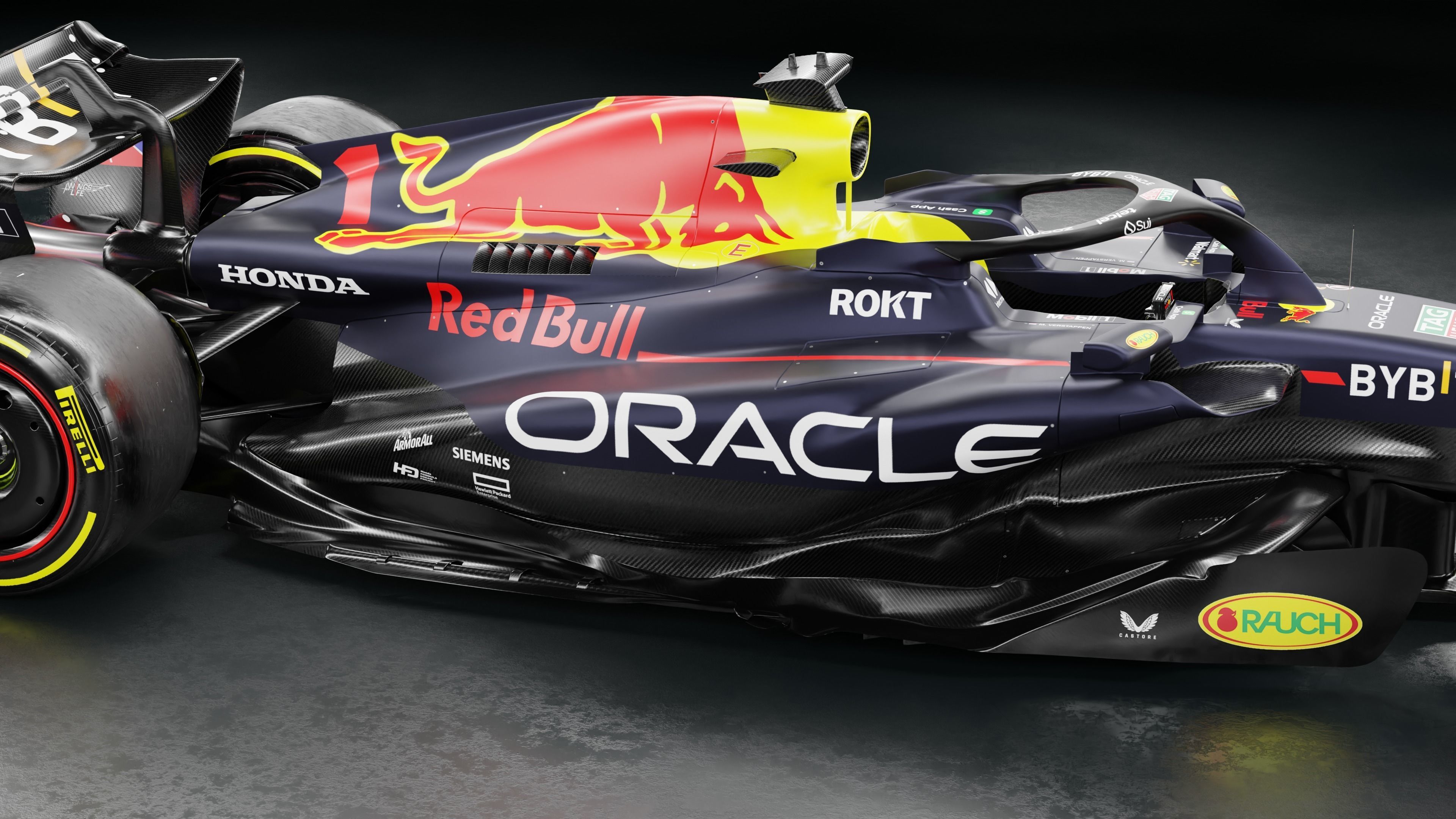 3D model F1 2023 RedBull RB19 VR / AR / low-poly | CGTrader