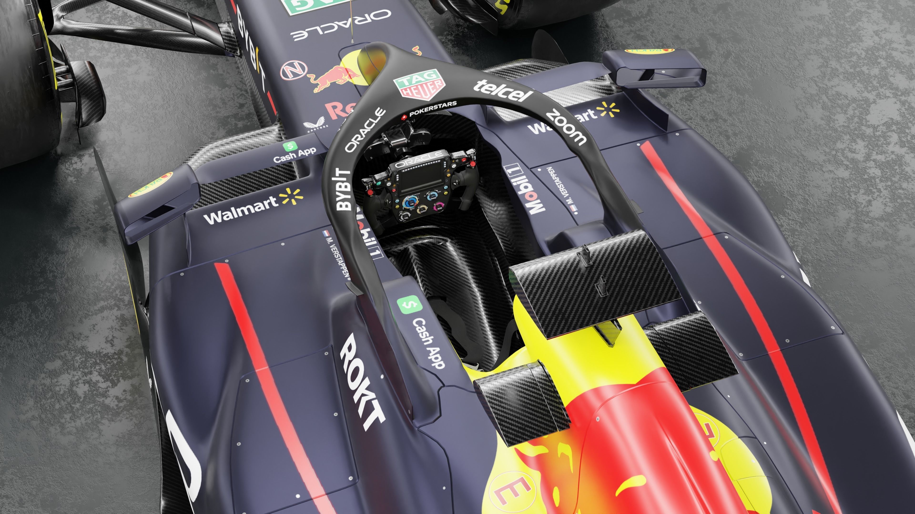 3D model F1 2023 RedBull RB19 VR / AR / low-poly | CGTrader
