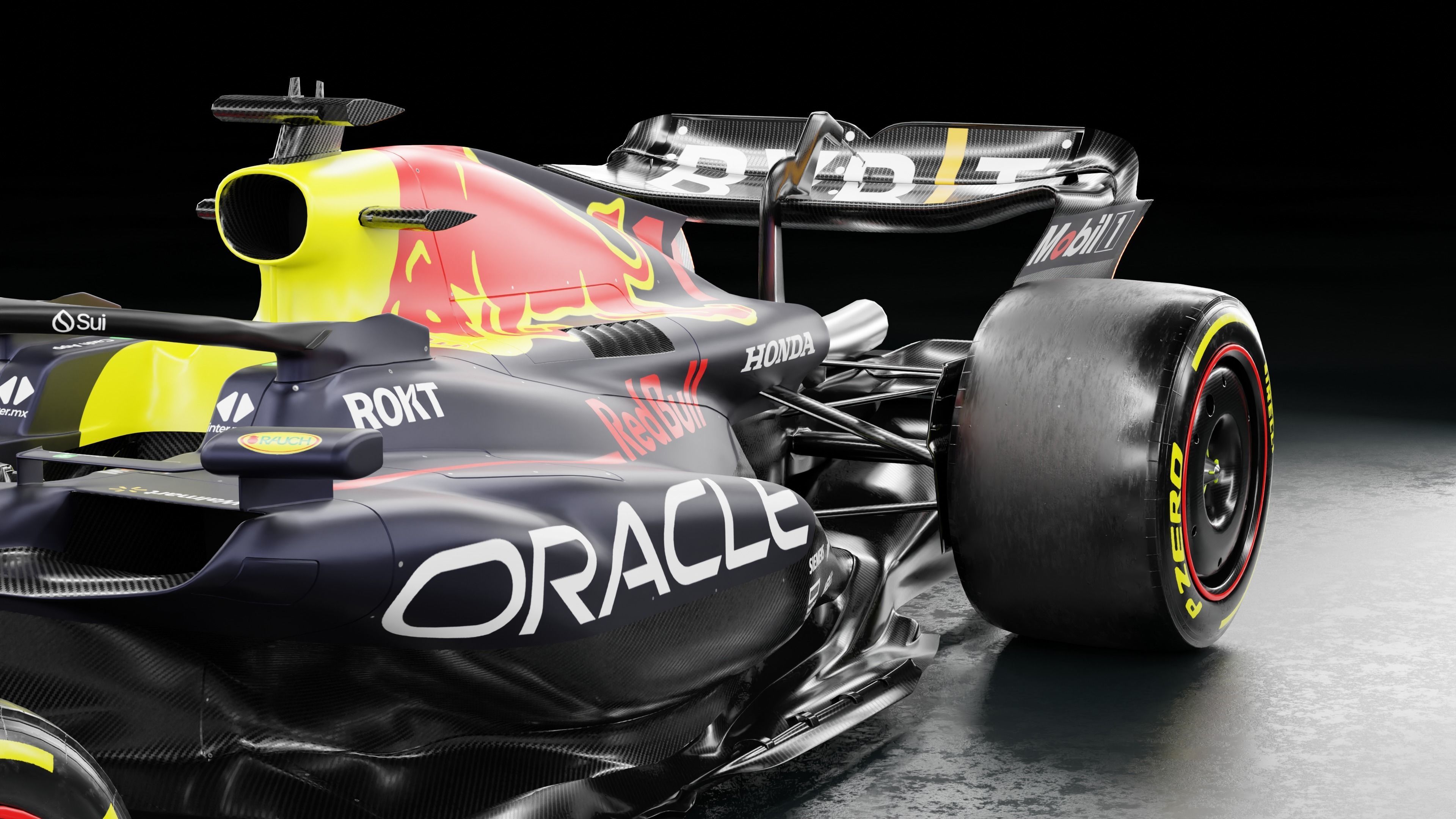 3D model F1 2023 RedBull RB19 VR / AR / low-poly | CGTrader
