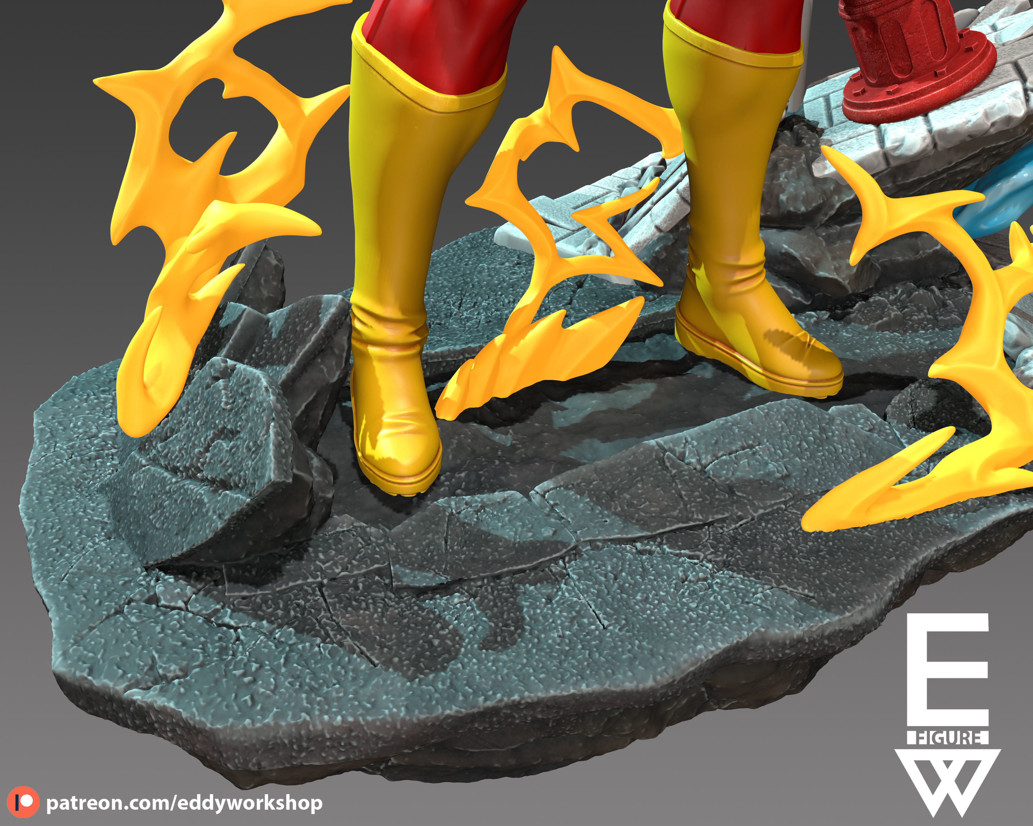 The Flash - 3D STL READY TO PRINT 3D model 3D printable | CGTrader