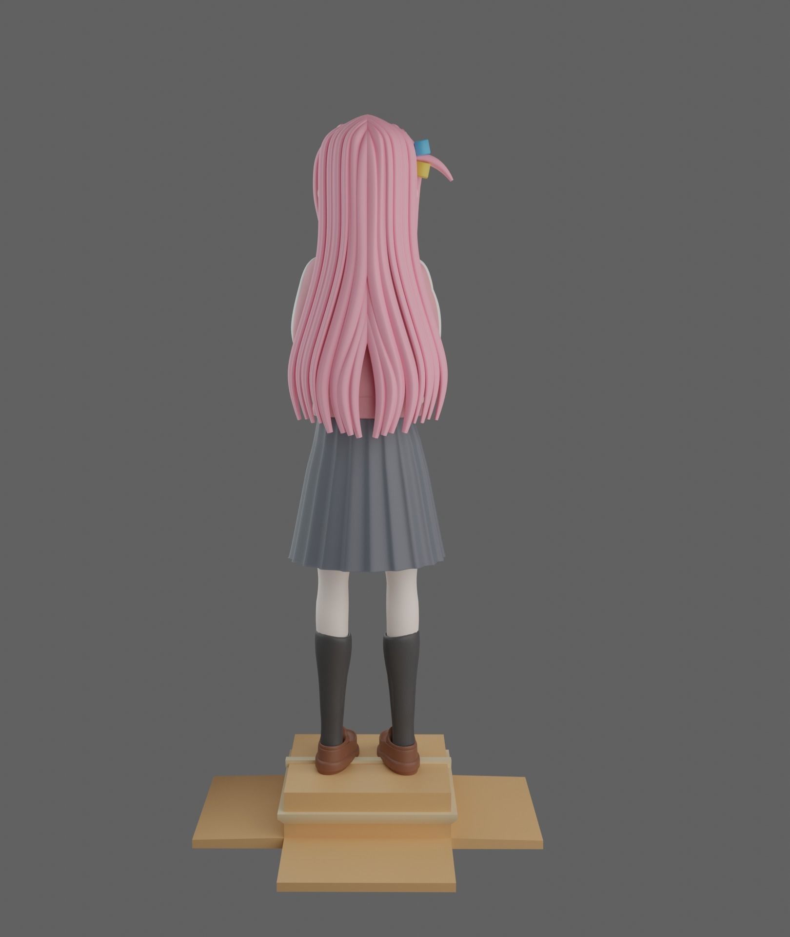 Hitori Gotoh - Bocchi The Rock 3D model 3D printable | CGTrader