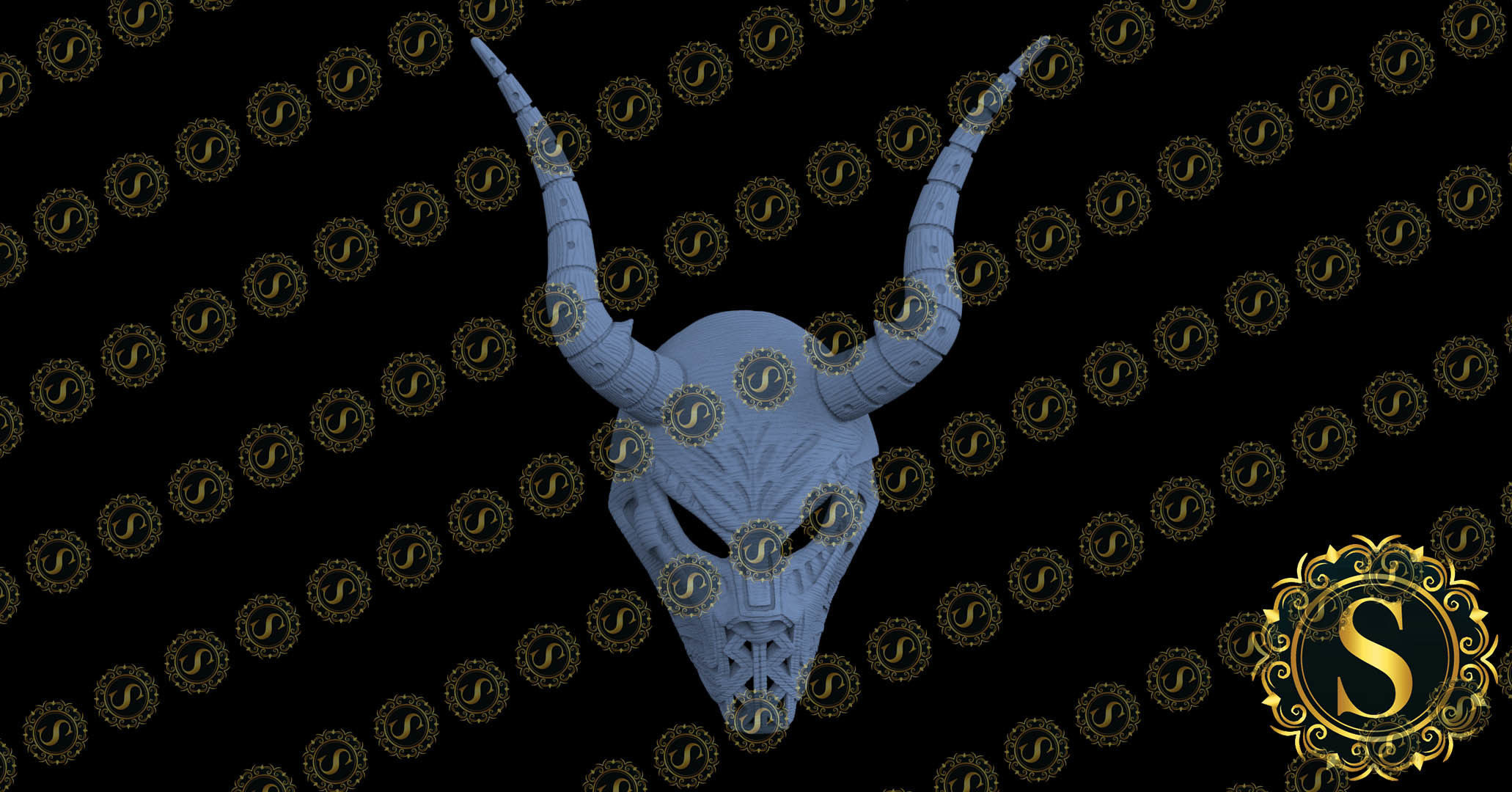 Killmonger Tribal Mask ready to 3d print 3D model | CGTrader
