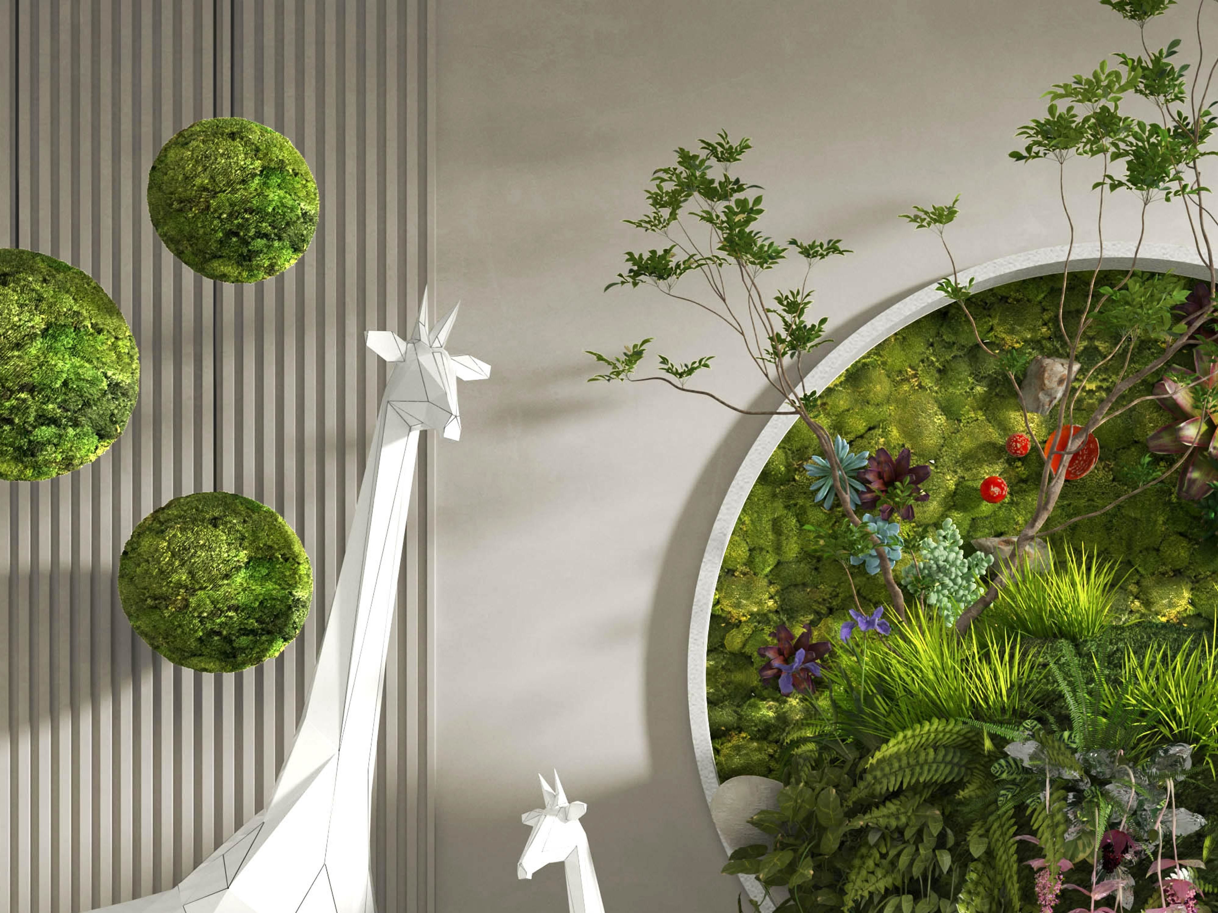 plant landscaping Modern Texture | CGTrader