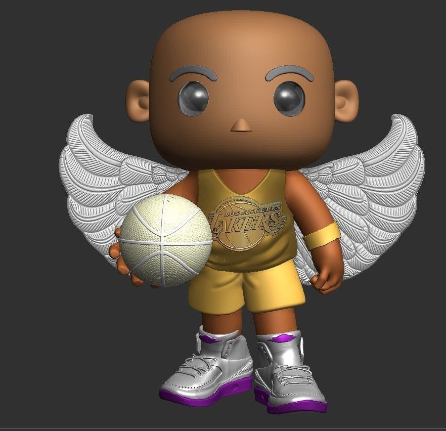 Funko Pop 3D print ready model stl 3D model 3D printable | CGTrader