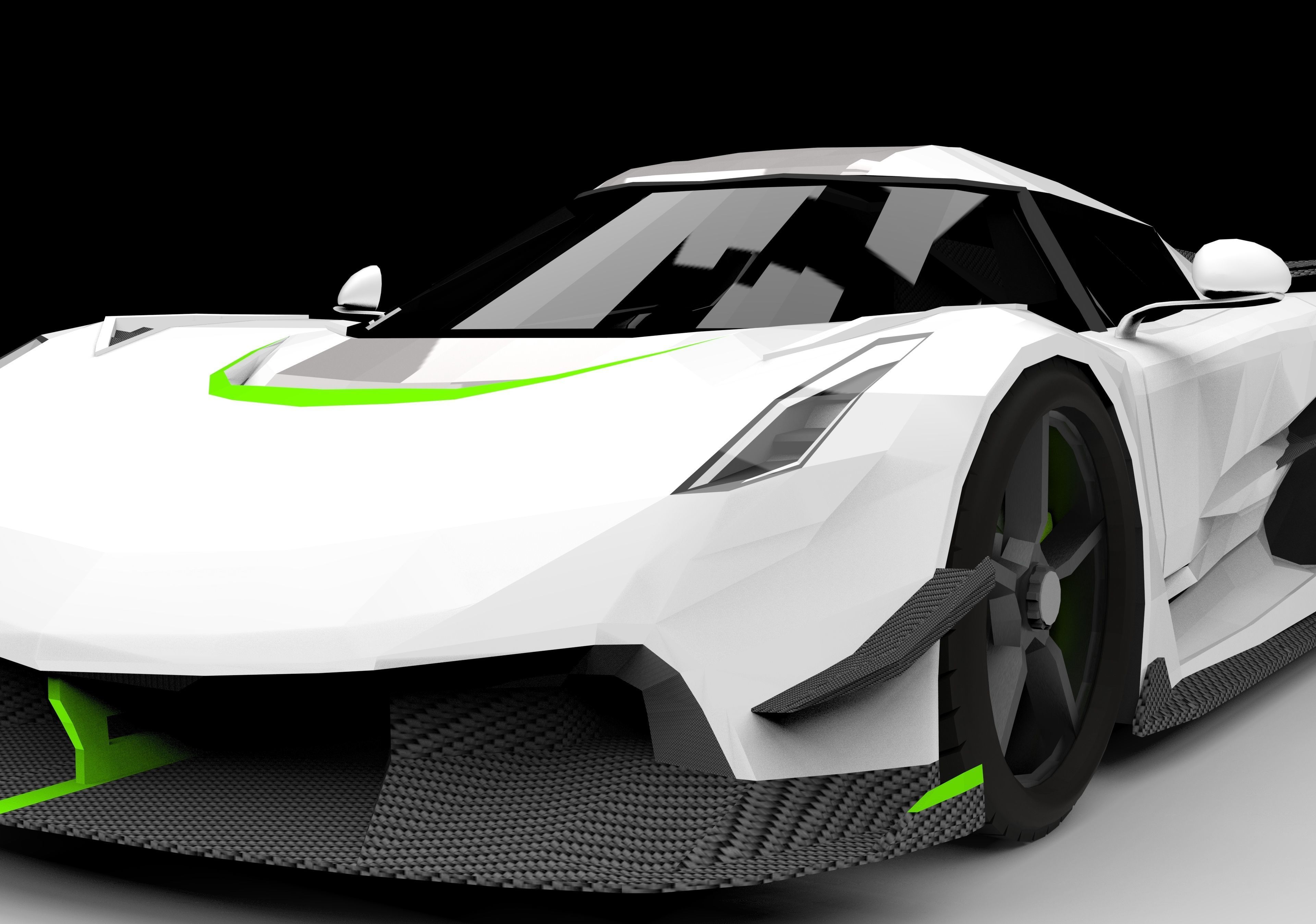 Koenigsegg Jesko - Masterpiece of Speed 3D model | CGTrader