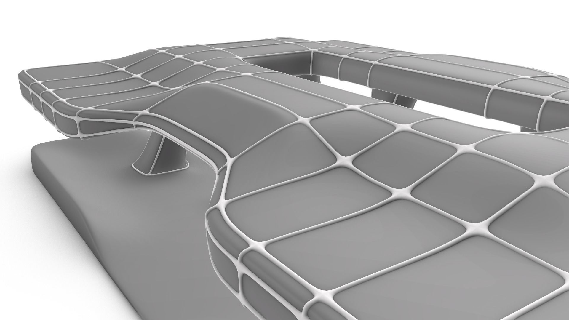 Parametric Mesh Columns Pavilion 3d Model Cgtrader