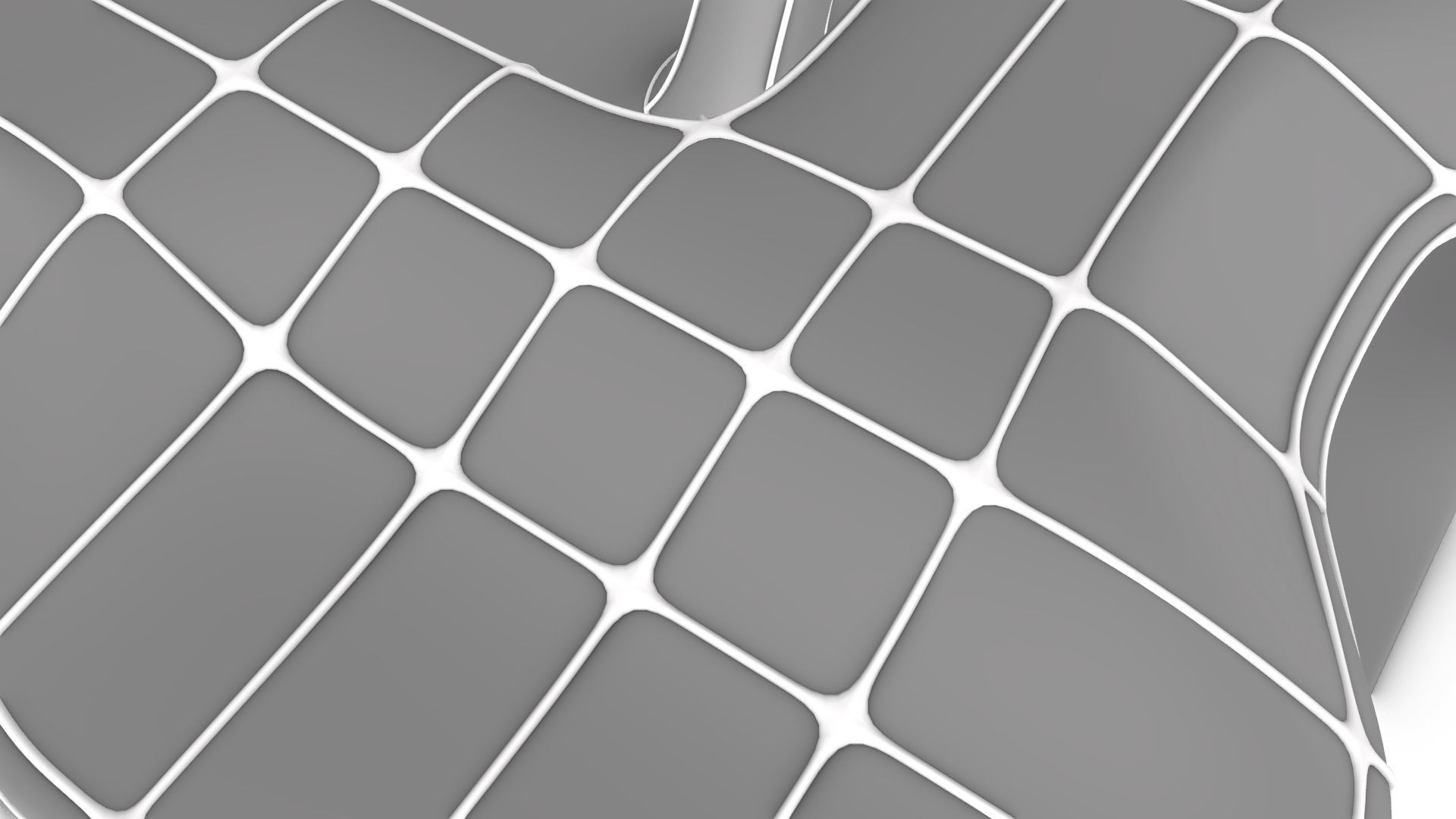 Parametric Mesh Columns Pavilion 3D model | CGTrader