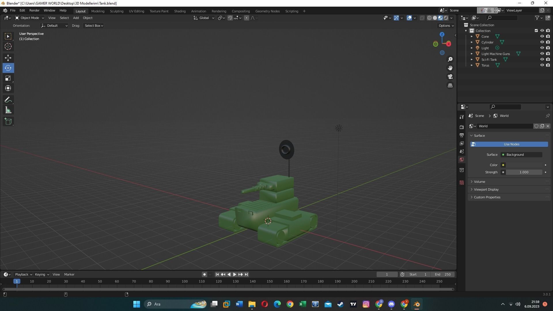 3D model 3D Military Tank Model Lowpoly VR / AR / low-poly | CGTrader