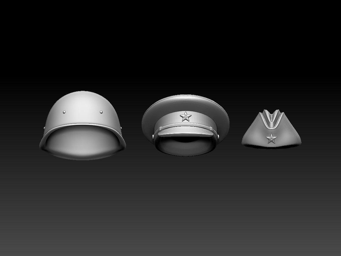 RUSSIAN HELMET CAP 3D model 3D printable | CGTrader