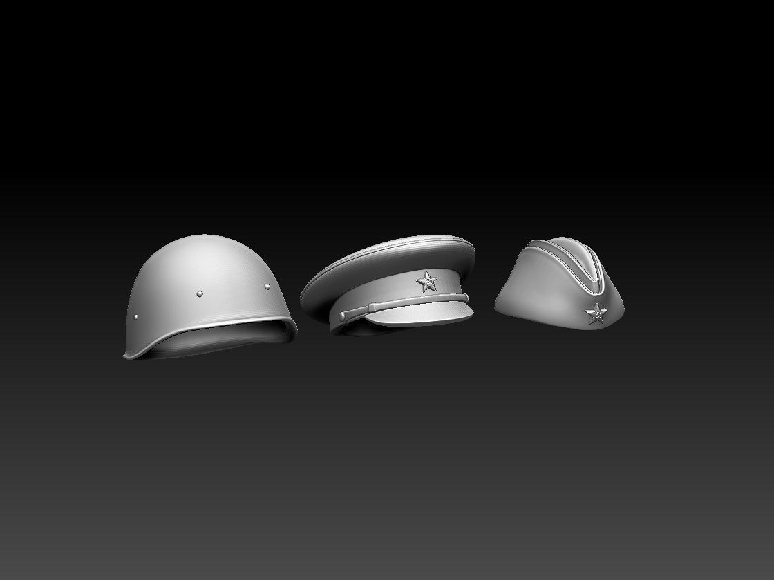RUSSIAN HELMET CAP 3D model 3D printable | CGTrader