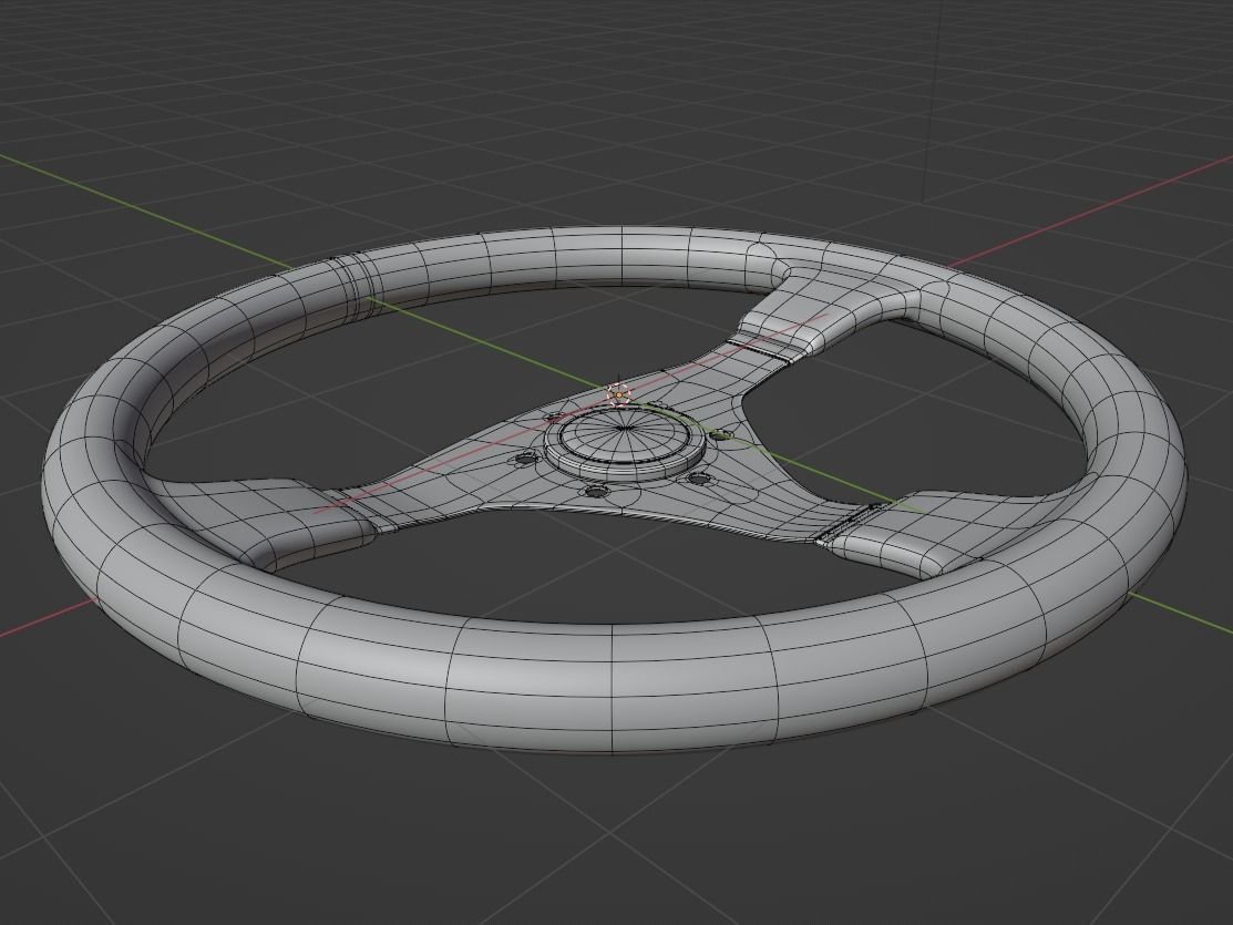 OMP Racing Streering wheel free VR / AR / low-poly 3D model | CGTrader