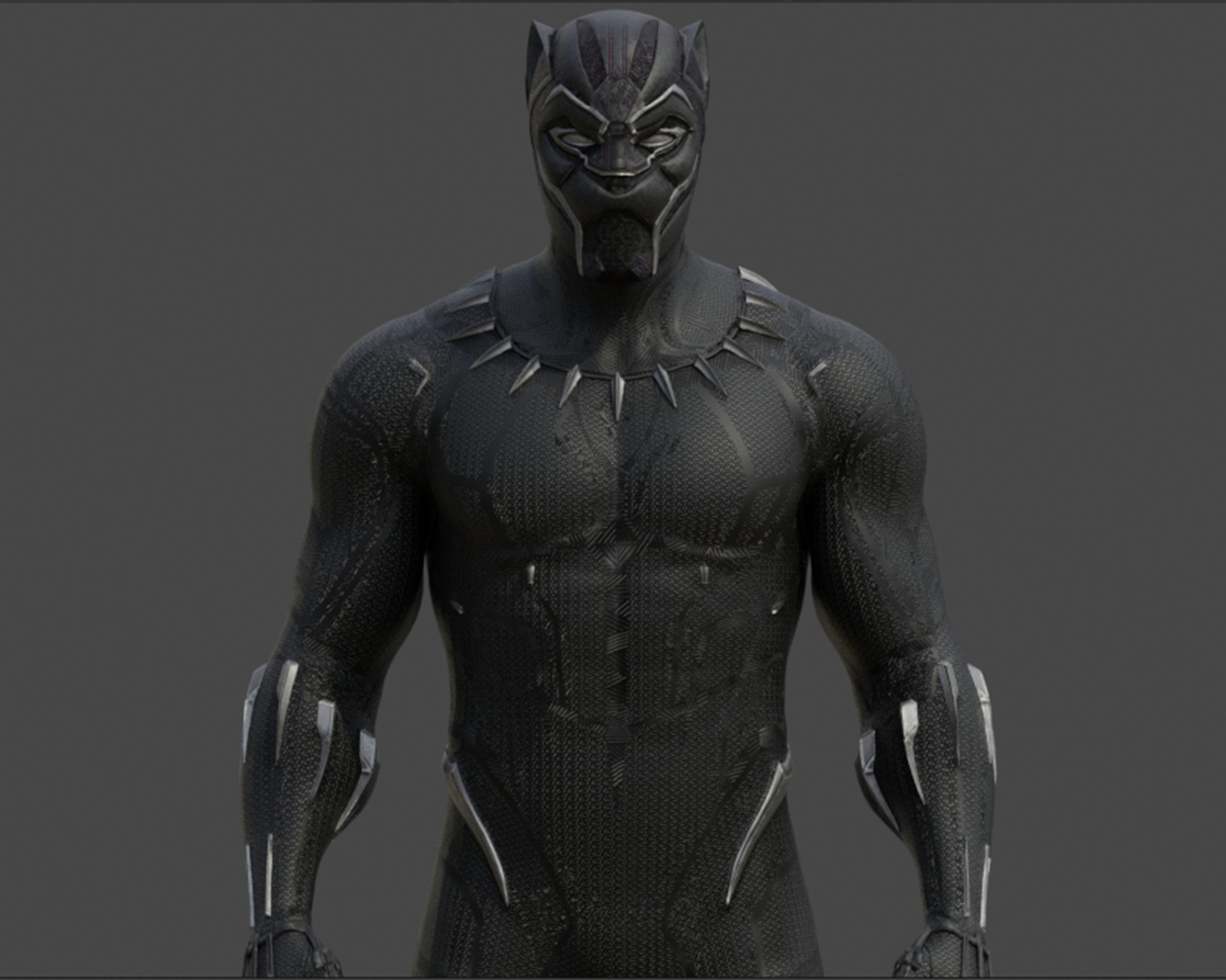 Black Panther - T challa - from Avengers Infinity War 3D Model 3D model ...