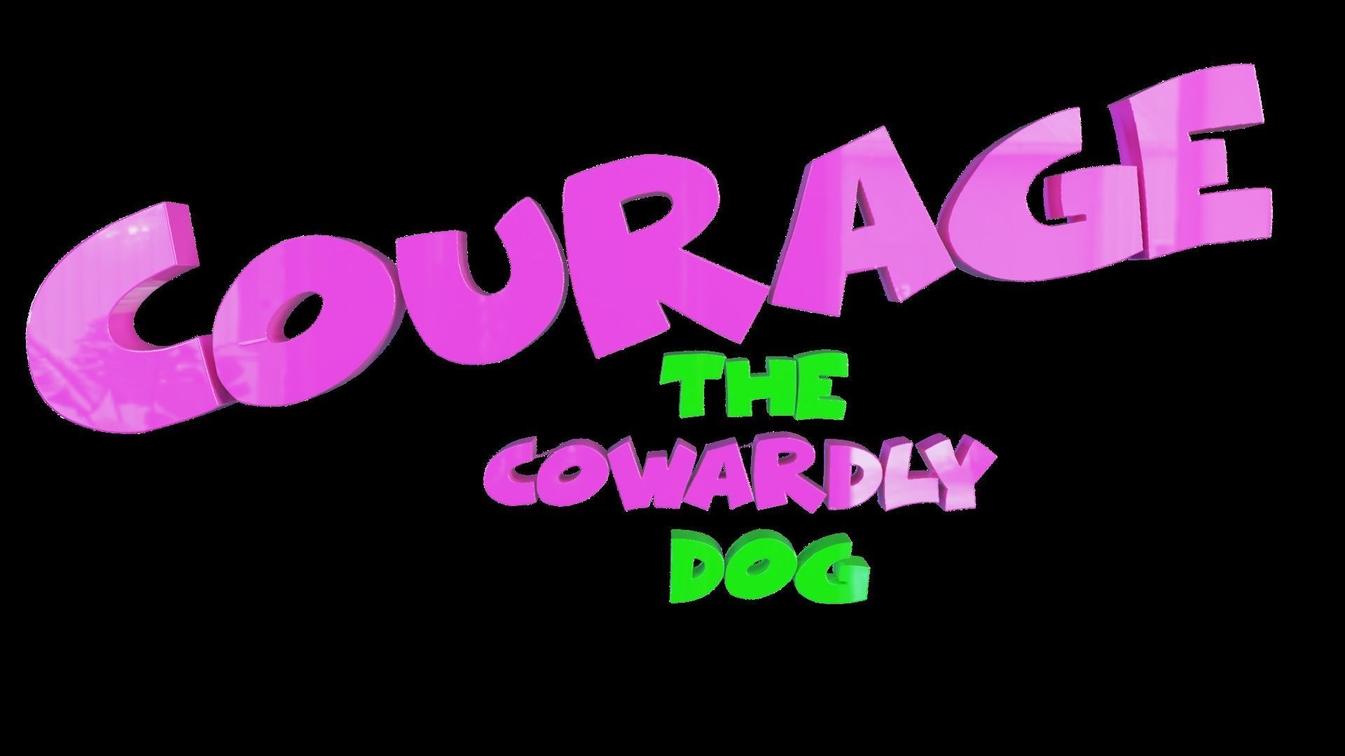 Courage the Cowardly Dog 3D model | CGTrader