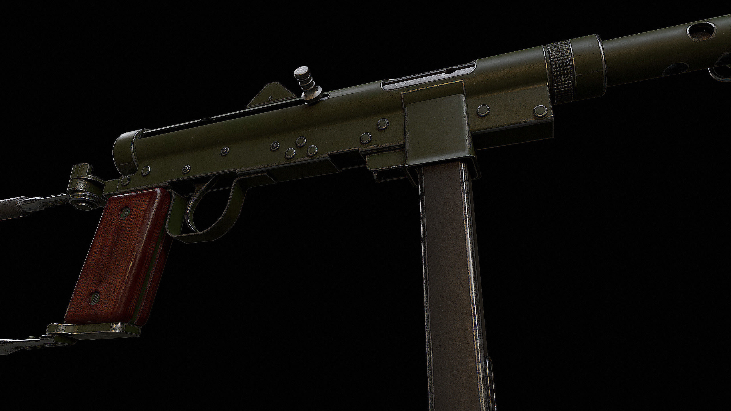 M45 SMG 3D model | CGTrader