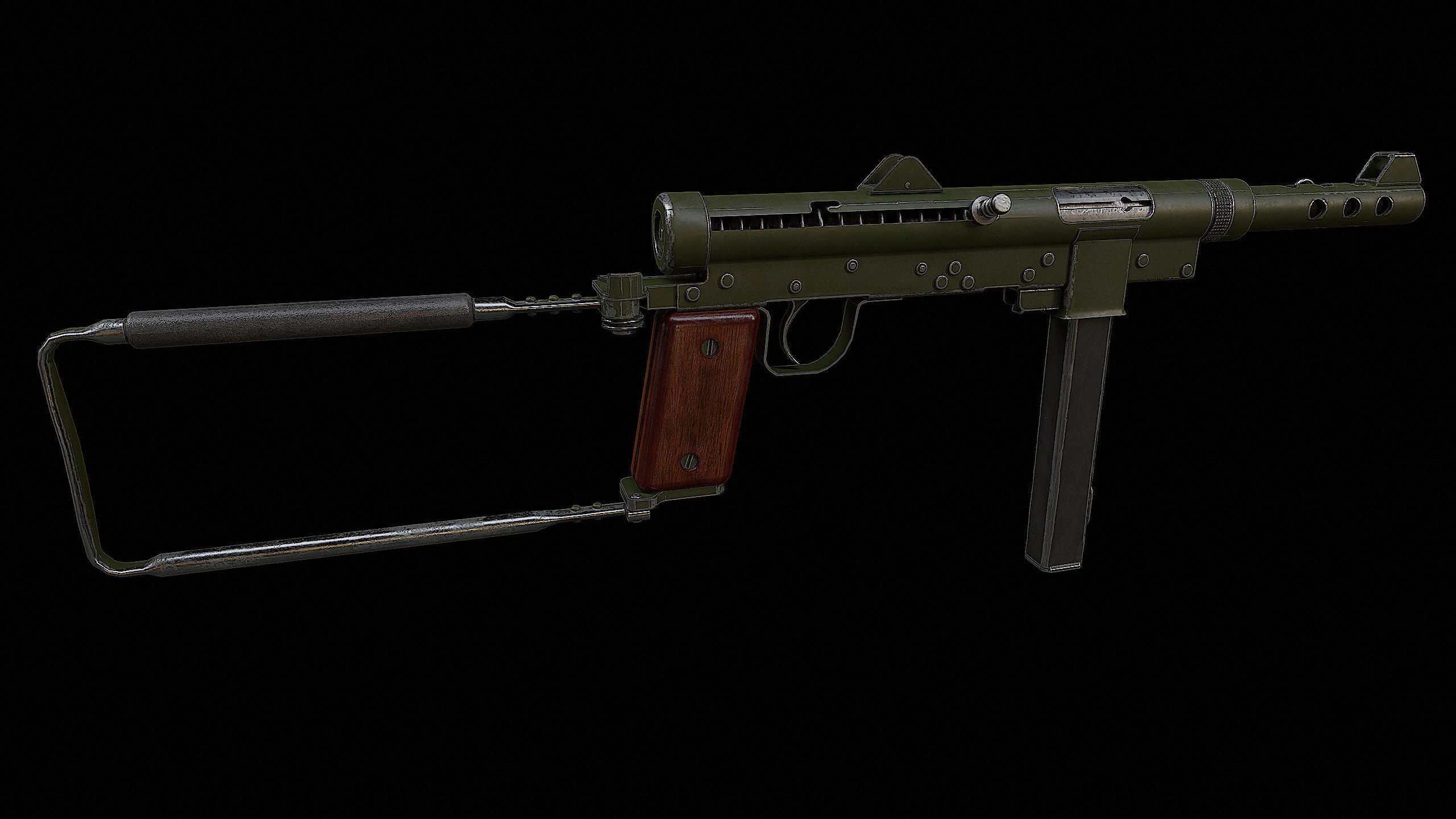 M45 SMG 3D model | CGTrader