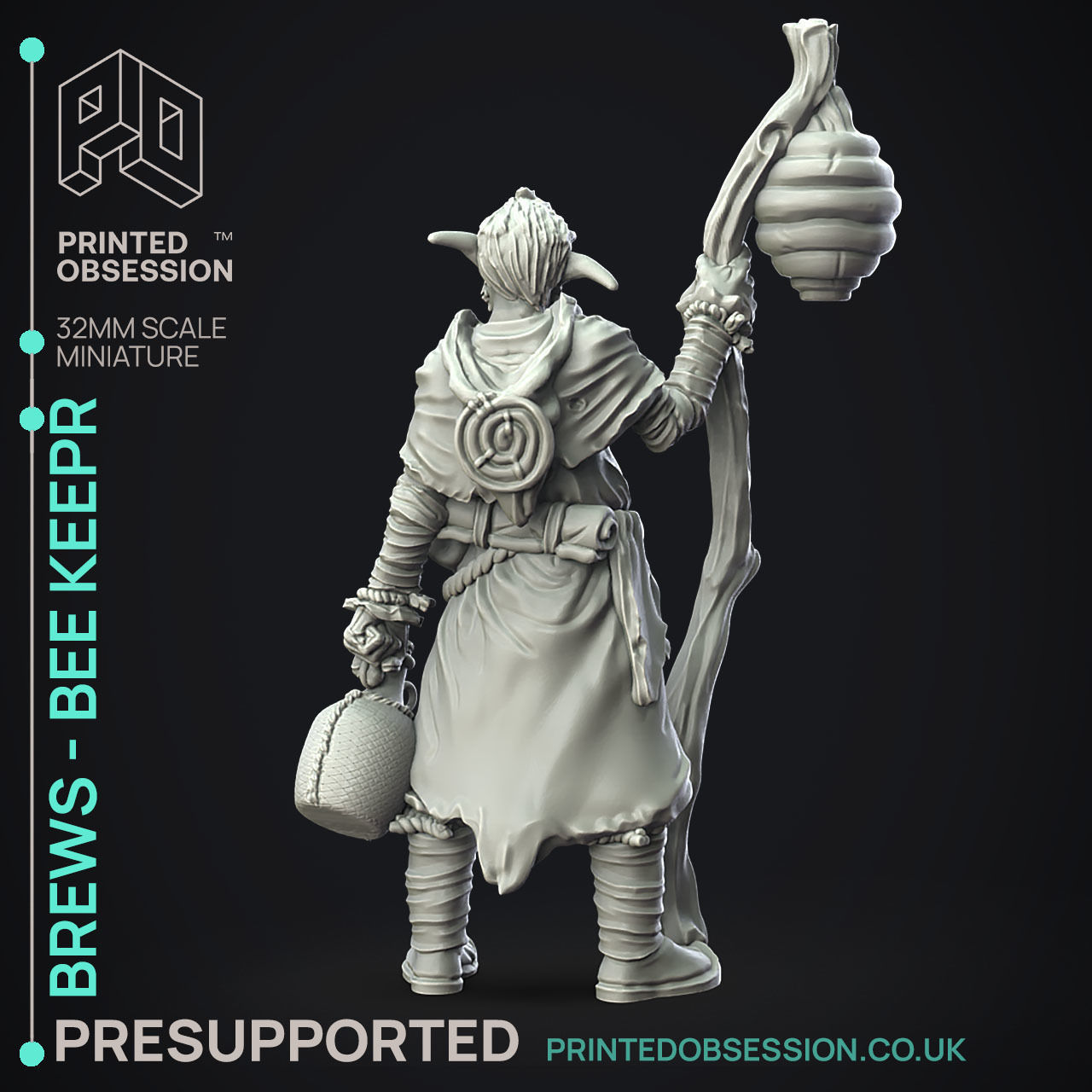 3D Printable TTRPG - PRESUPPORTED - 32mm Scale 3D model 3D printable ...