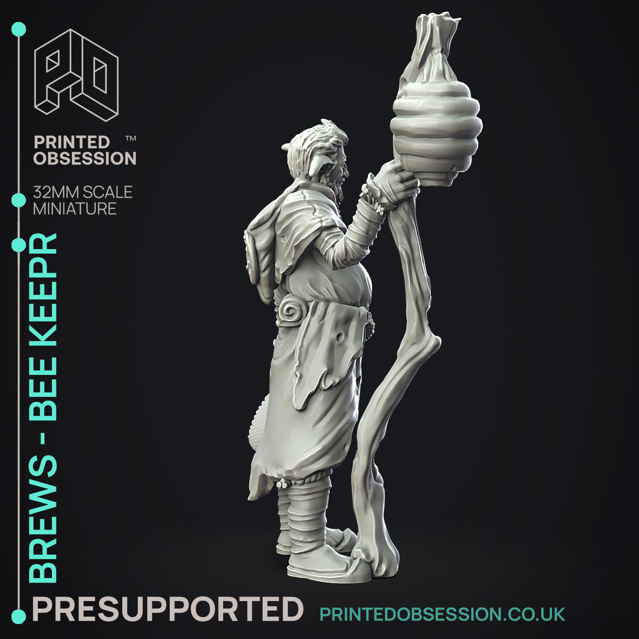 3d Printable Ttrpg Presupported 32mm Scale 3d Model 3d Printable Cgtrader