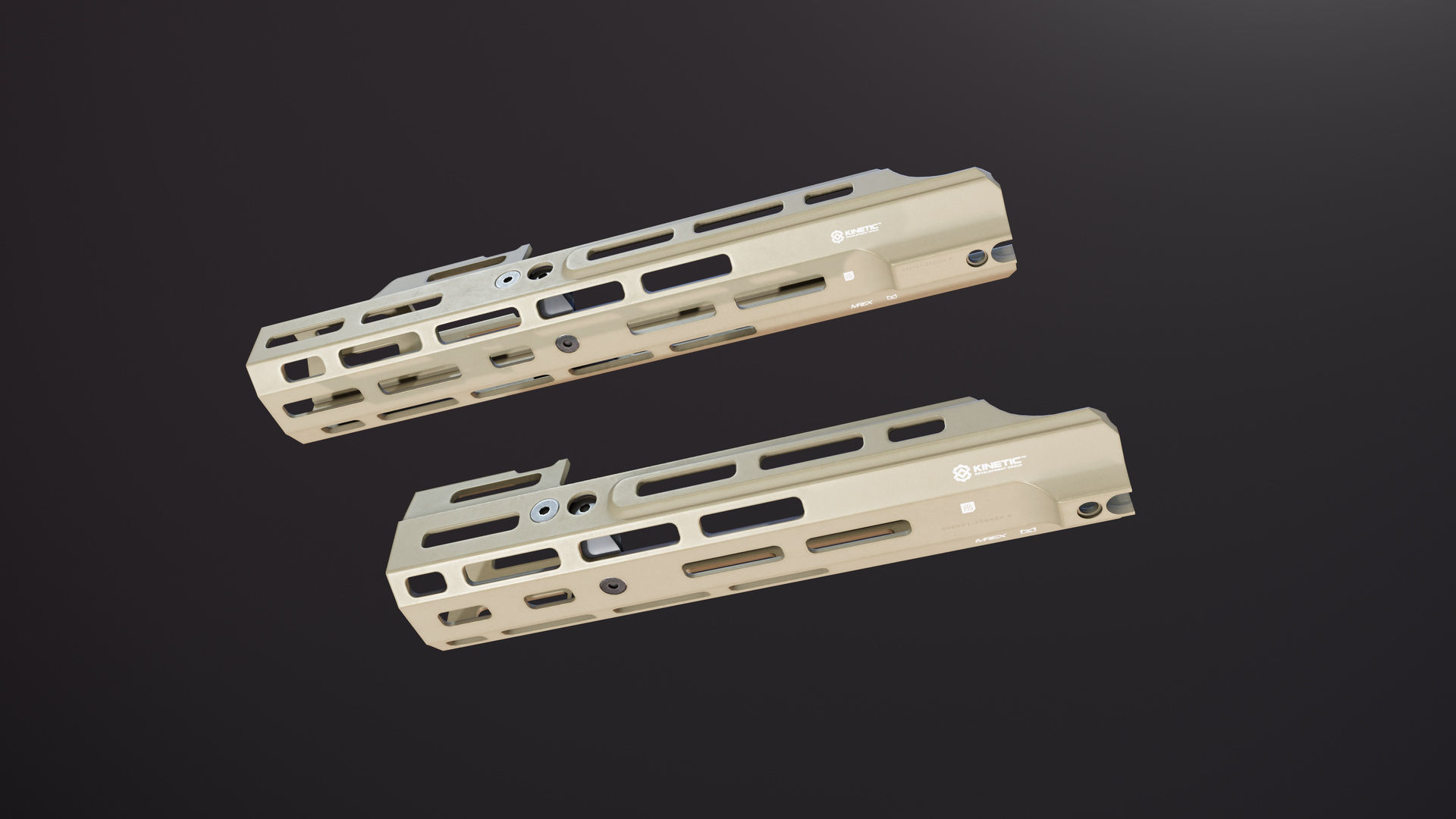 3d Model Mrex Scar Handguard Vr Ar Low Poly Cgtrader