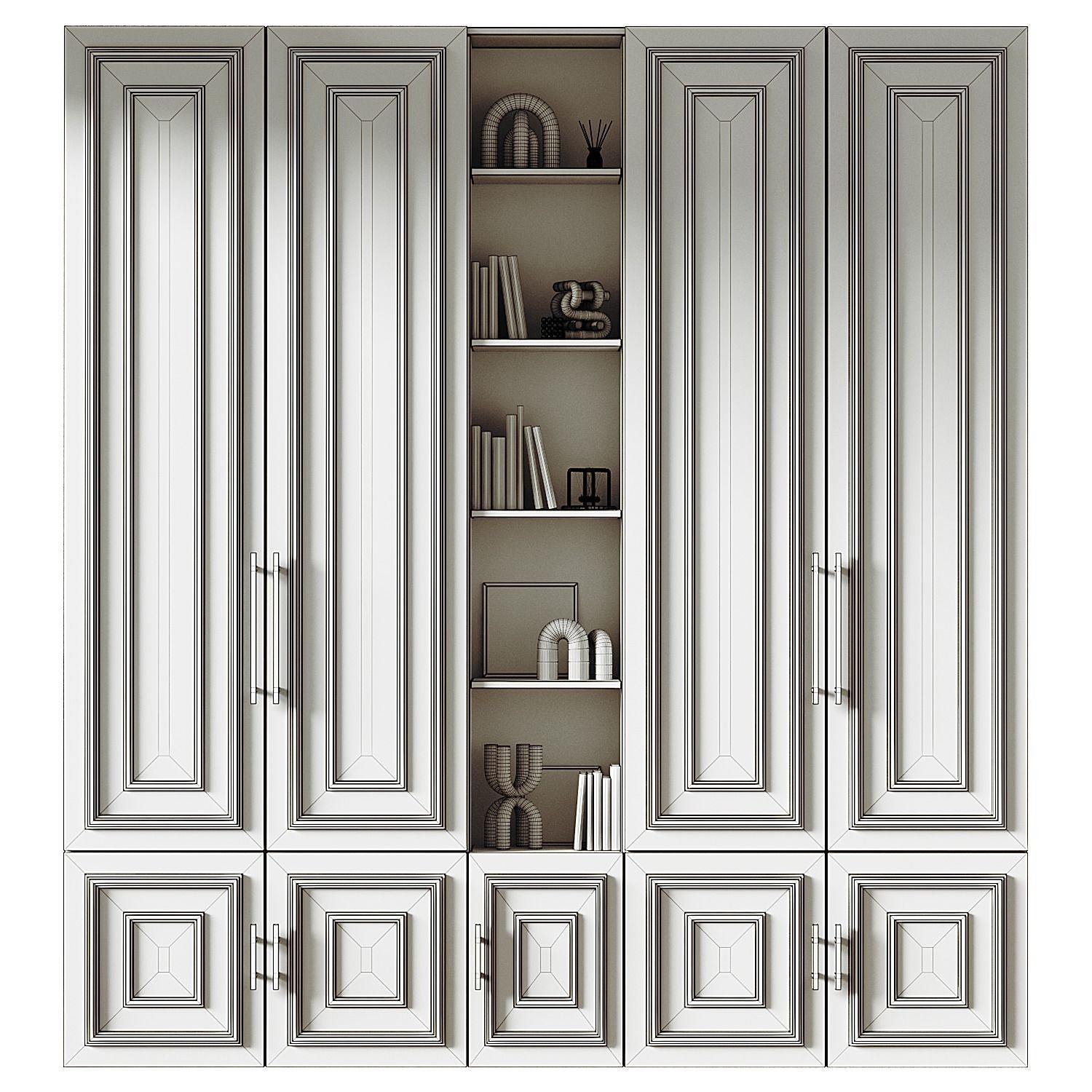 Wardrobe 55 3D model | CGTrader