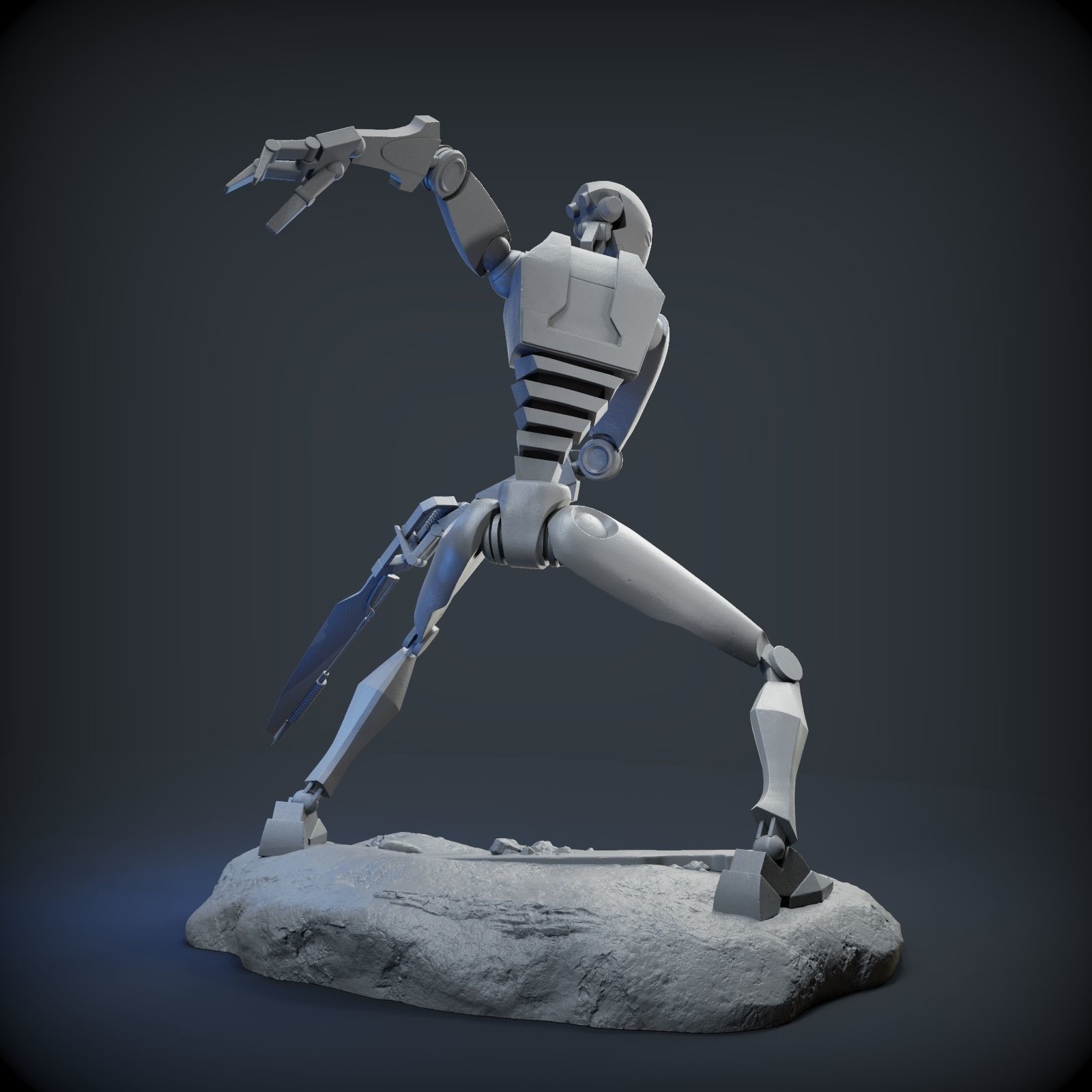 BX COMMANDO DROID FROM CLONE WARS 3D model 3D printable | CGTrader