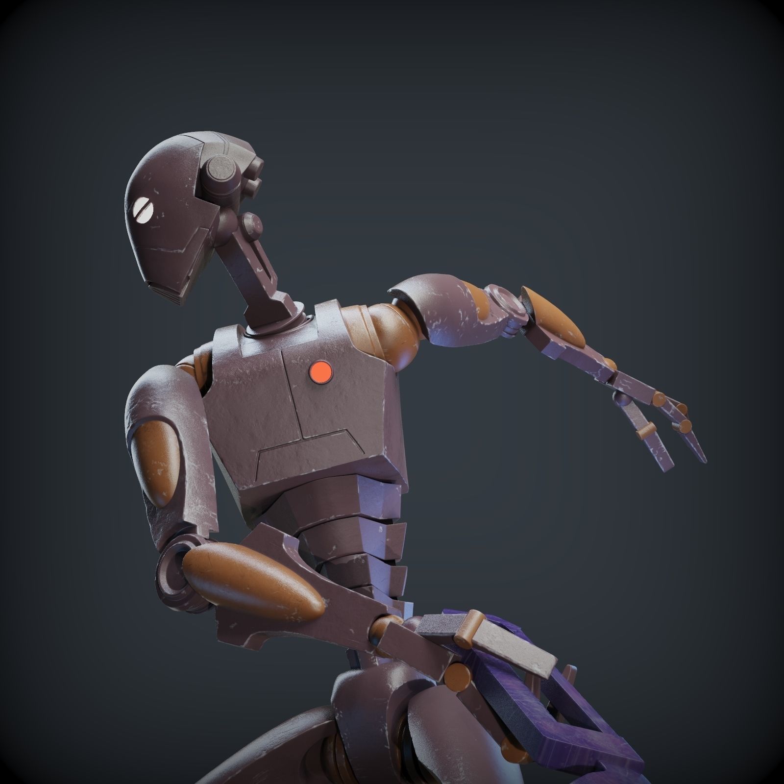 BX COMMANDO DROID FROM CLONE WARS 3D model 3D printable | CGTrader