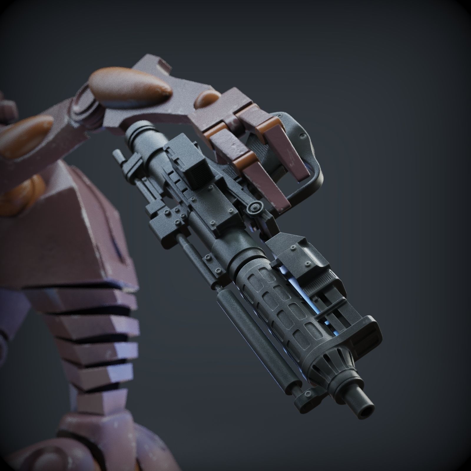 BX COMMANDO DROID FROM CLONE WARS 3D model 3D printable | CGTrader