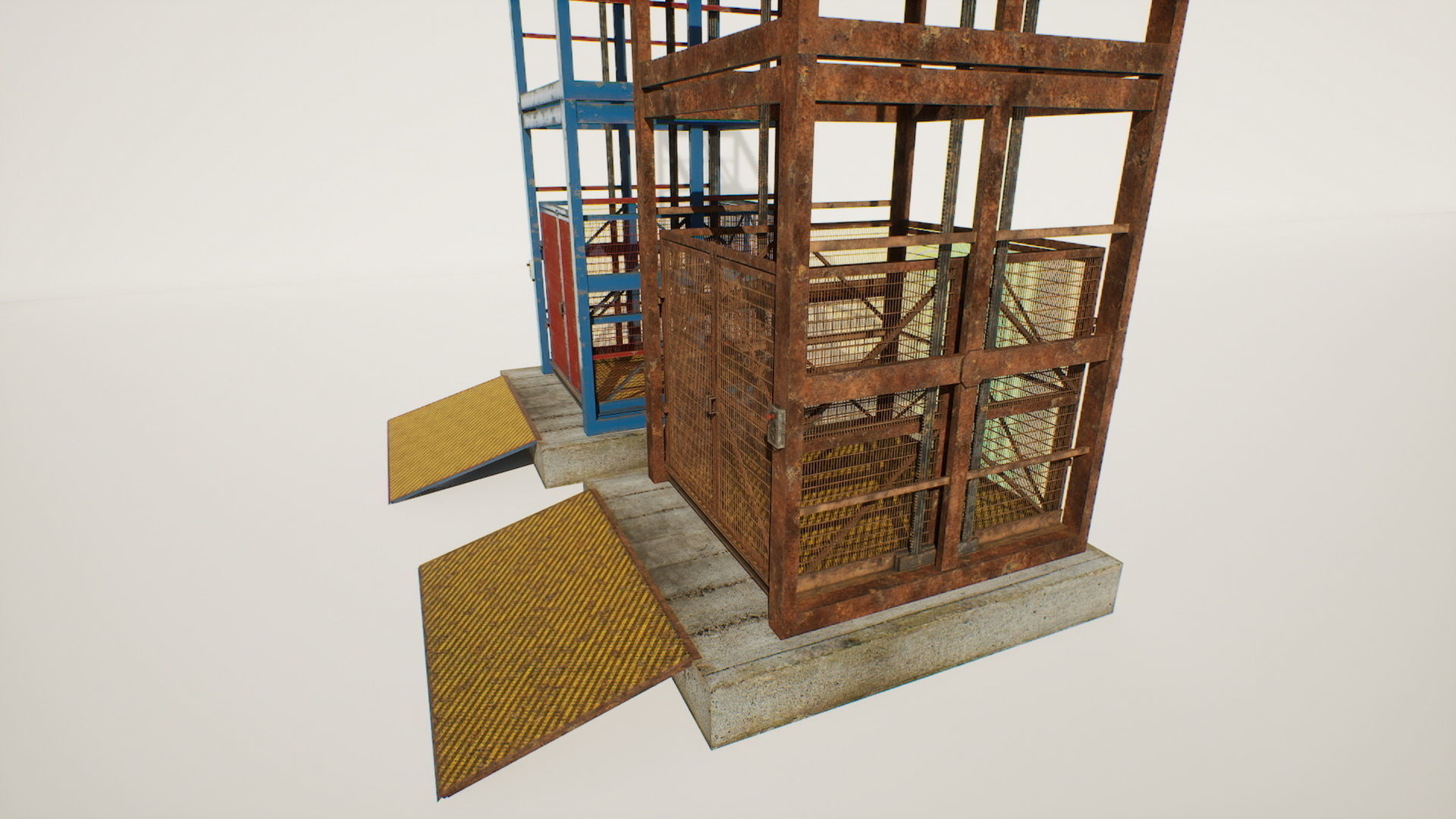 3D model Industrial Elevator Modular VR / AR / low-poly | CGTrader