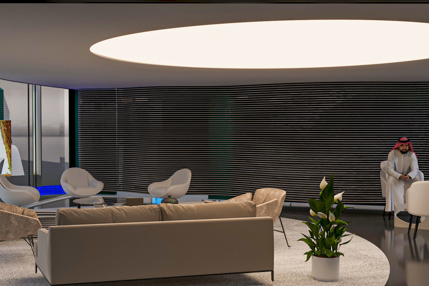 booth outer space 430m Ministry of Defense 3D model | CGTrader