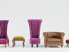 Tea Party Chairs 3D model | CGTrader
