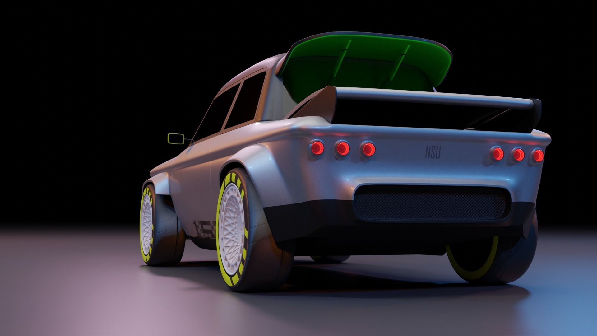 Audi ep4 Concept 2023 3D model | CGTrader