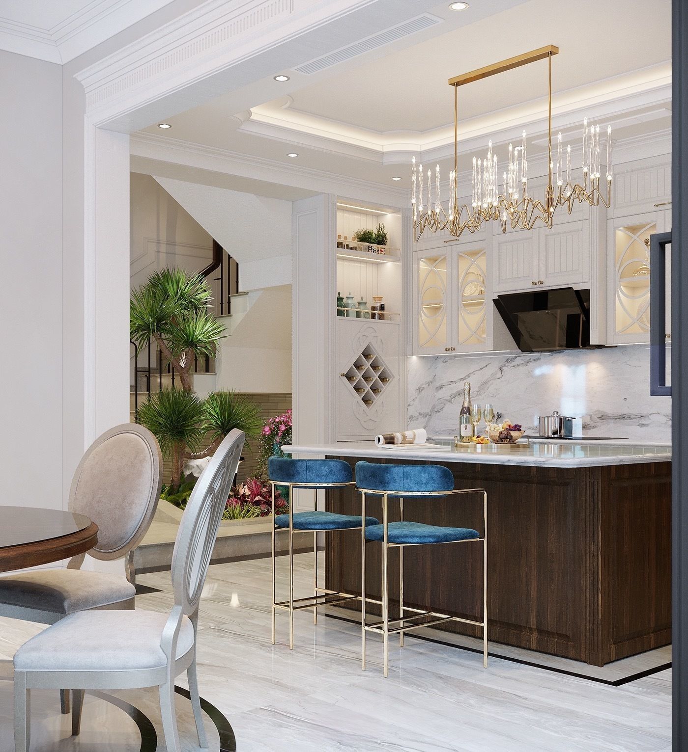 Luxury Classic Villa 3D model | CGTrader