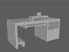computer desk model free VR / AR / low-poly 3D model | CGTrader