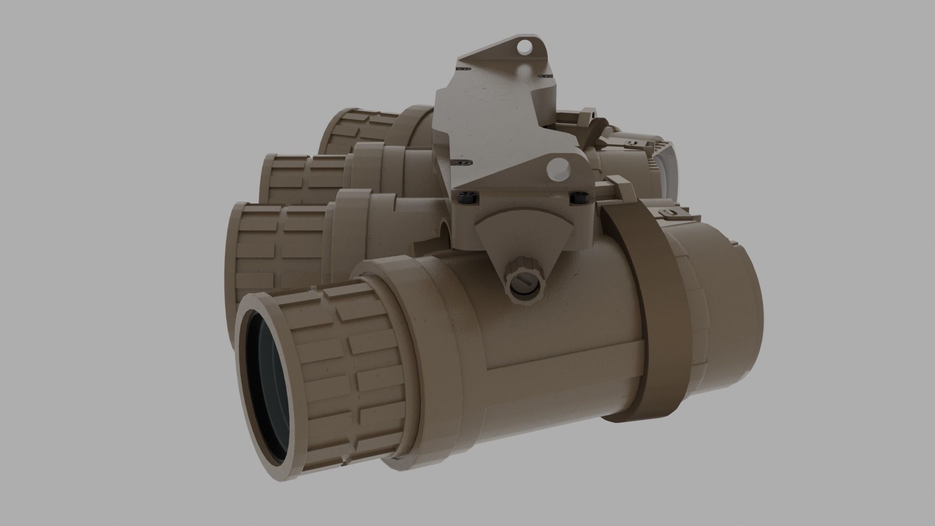 3D model L3HARRIS GPNVG GROUND PANORAMIC NIGHT VISION GOGGLE QUAD LENS ...