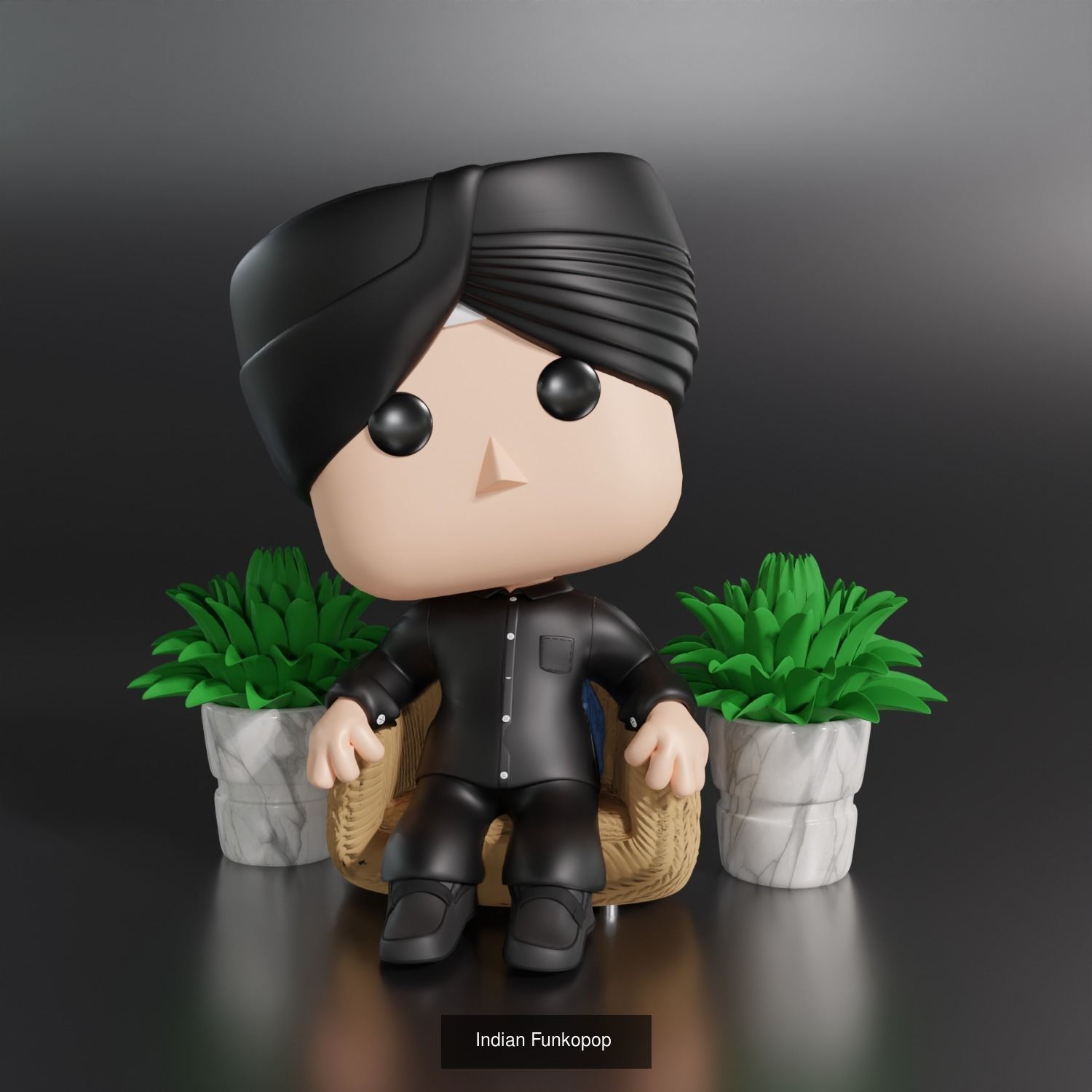 3D Model Collection FUNKOPOP Funko Pop VR / AR / low-poly | CGTrader