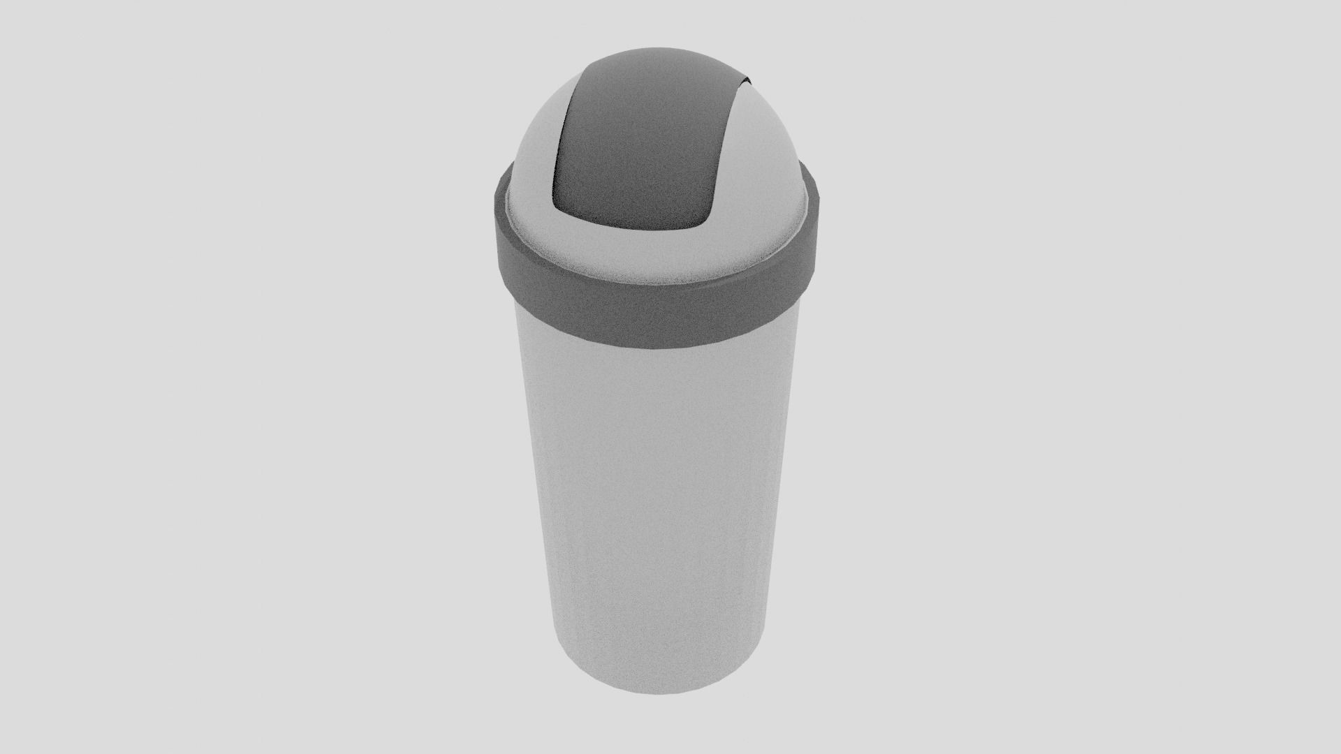 low-poly street trash can free VR / AR / low-poly 3D model | CGTrader