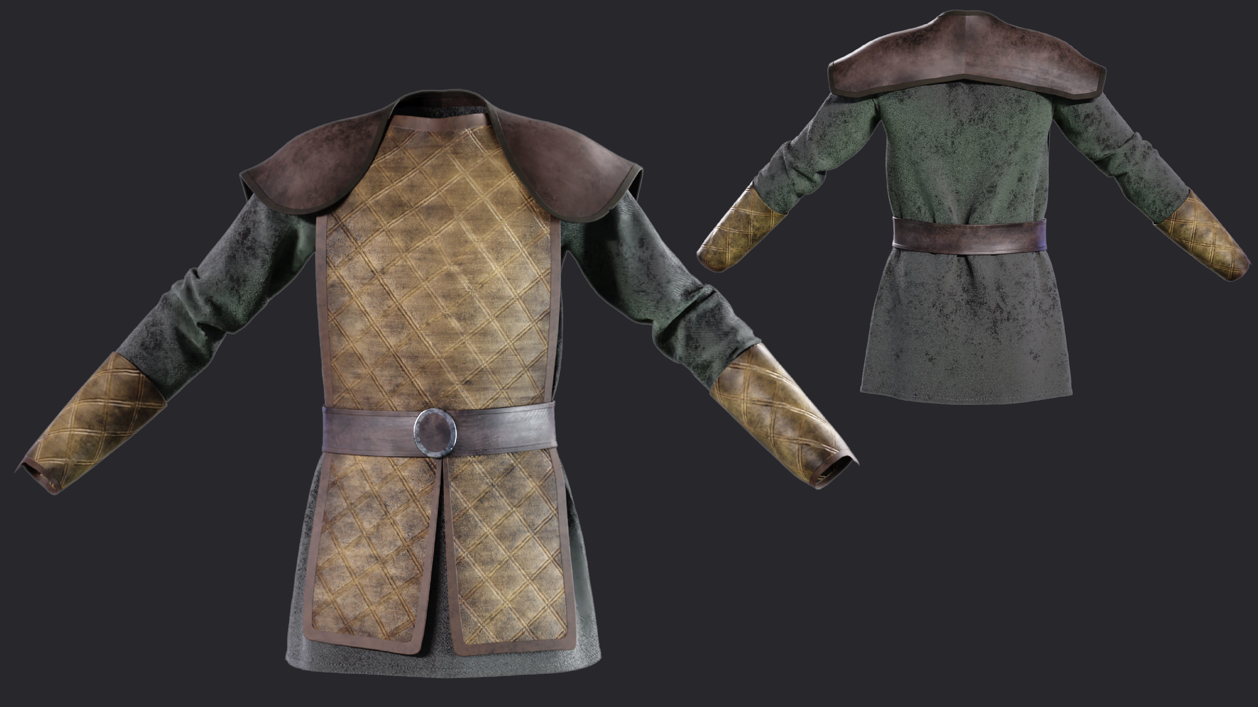 3d medieval clothing 3D model | CGTrader