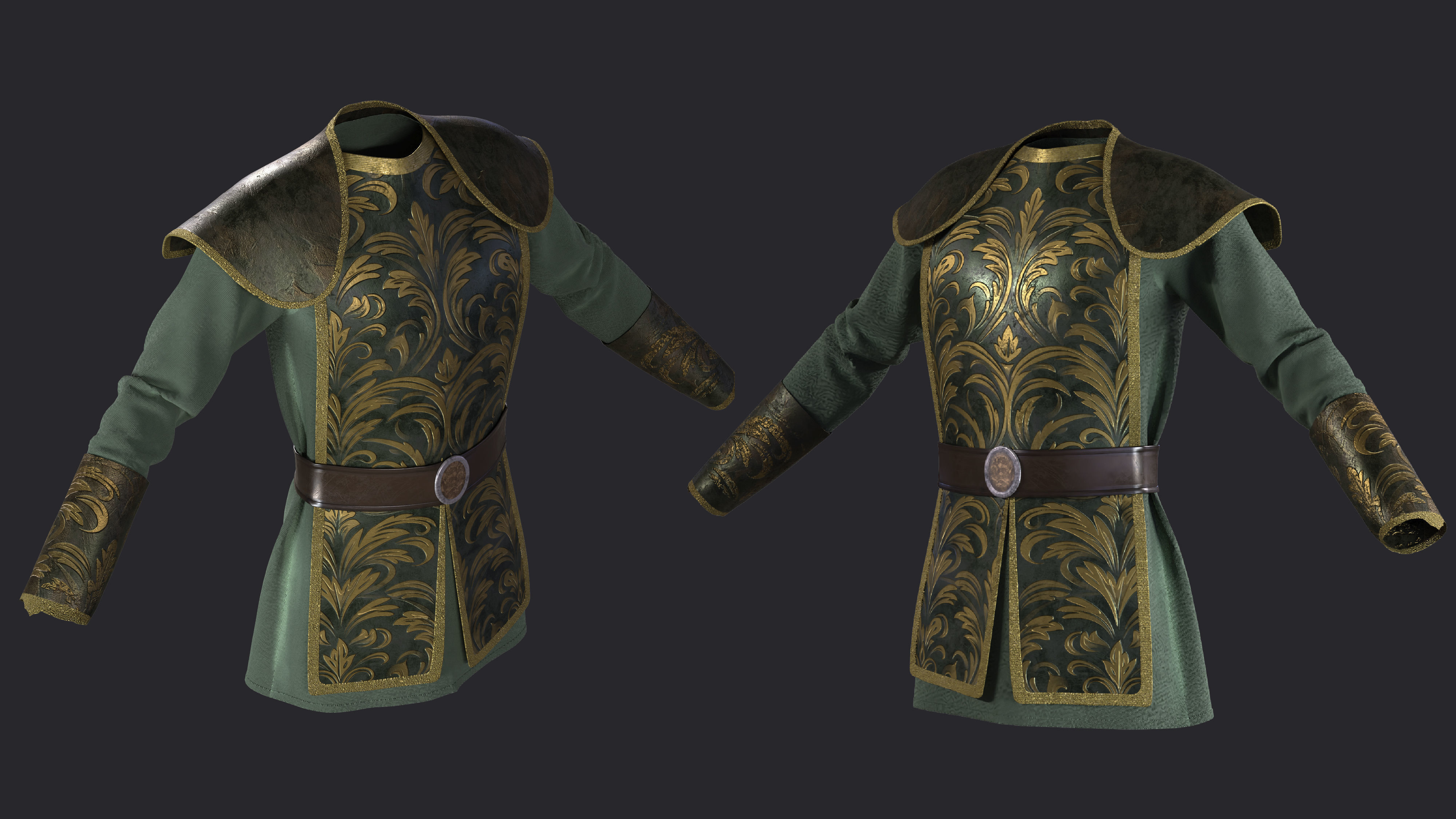 3d medieval clothing 3D model | CGTrader