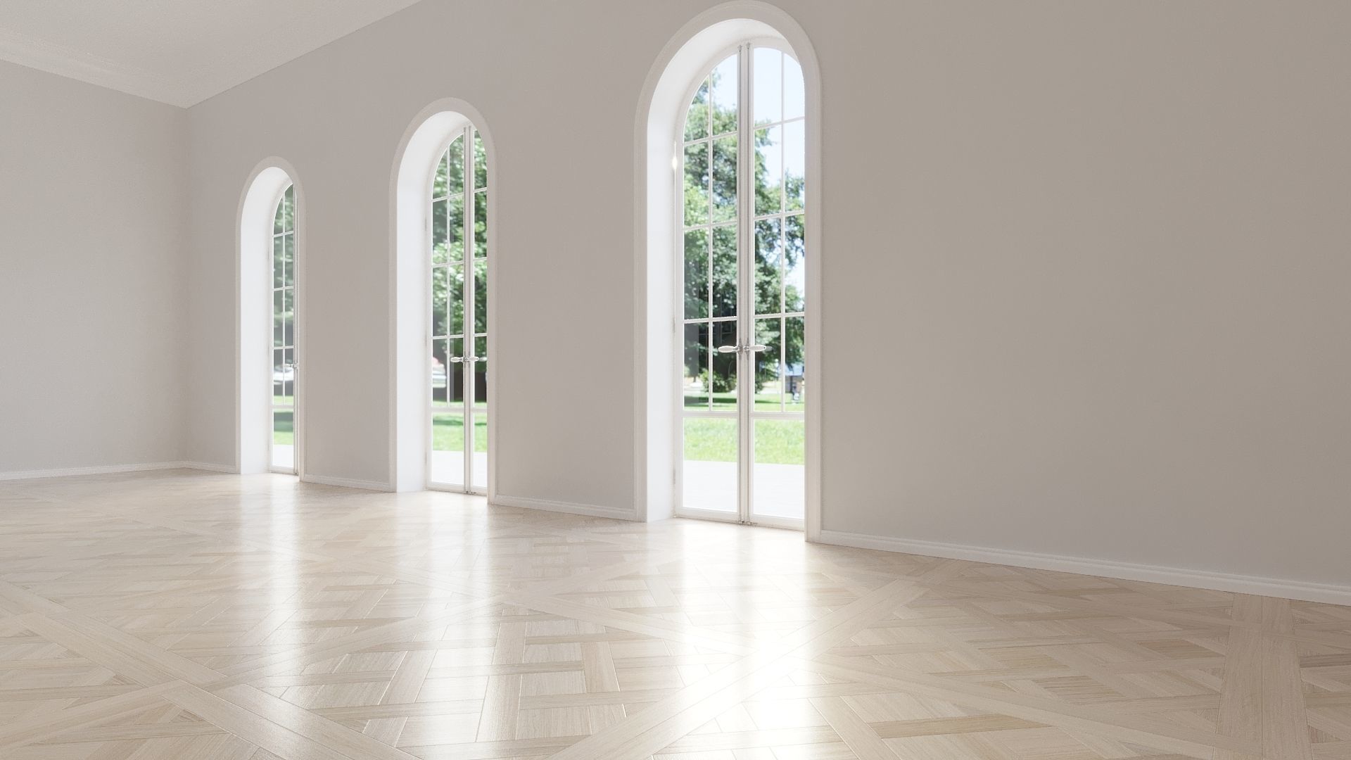 Empty room - corona settings free 3D model | CGTrader