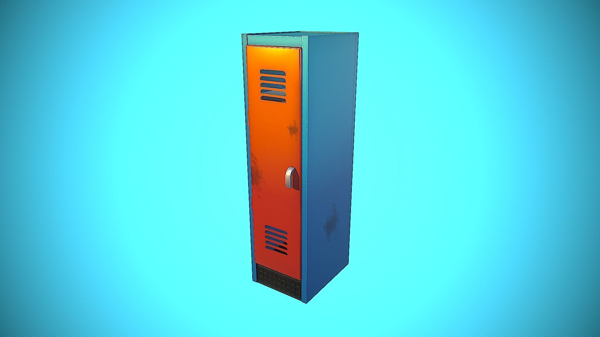 3D model LOCKER CARTOON STYLIZED VR / AR / low-poly | CGTrader