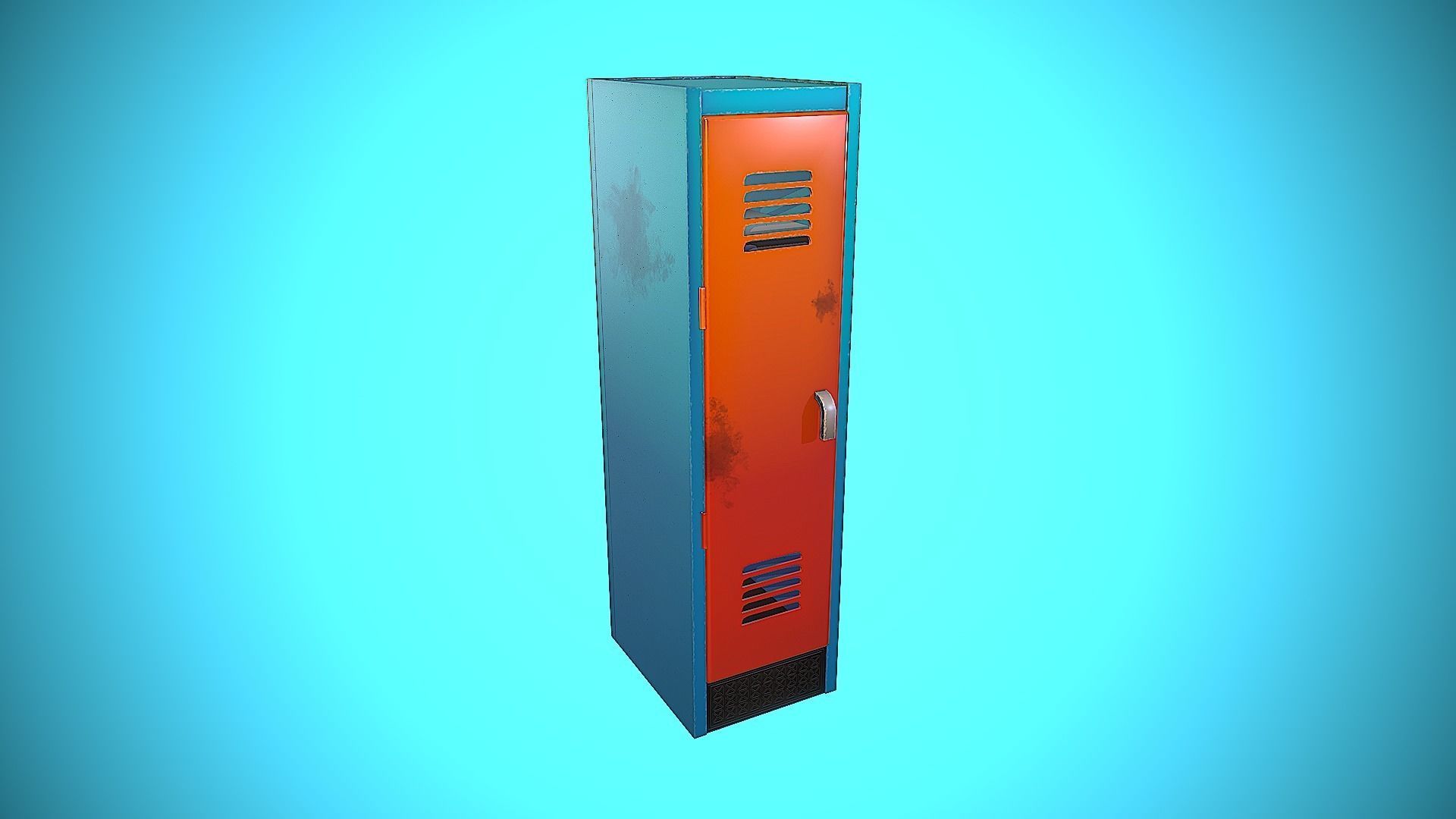 3D model LOCKER CARTOON STYLIZED VR / AR / low-poly | CGTrader