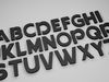 ChailceNogginRegular Text Font 3D Printing STL Collection 3D model 3D ...
