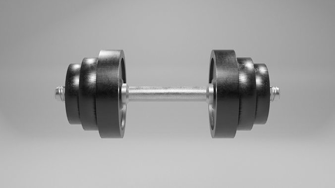 3D model Dumbbell VR / AR / low-poly | CGTrader