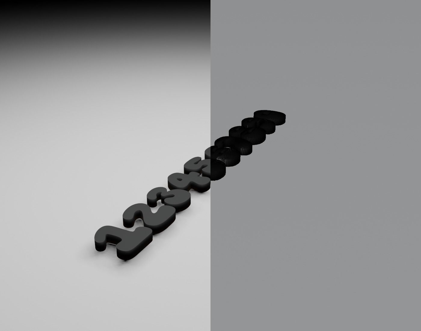 SuperFunky Text Font 3D Printing STL Collection 3D model 3D printable ...