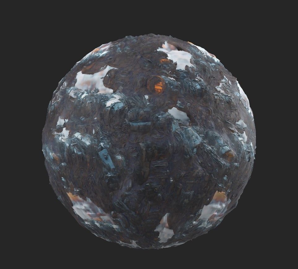 Texture Textures mecha 2 VR / AR / low-poly | CGTrader